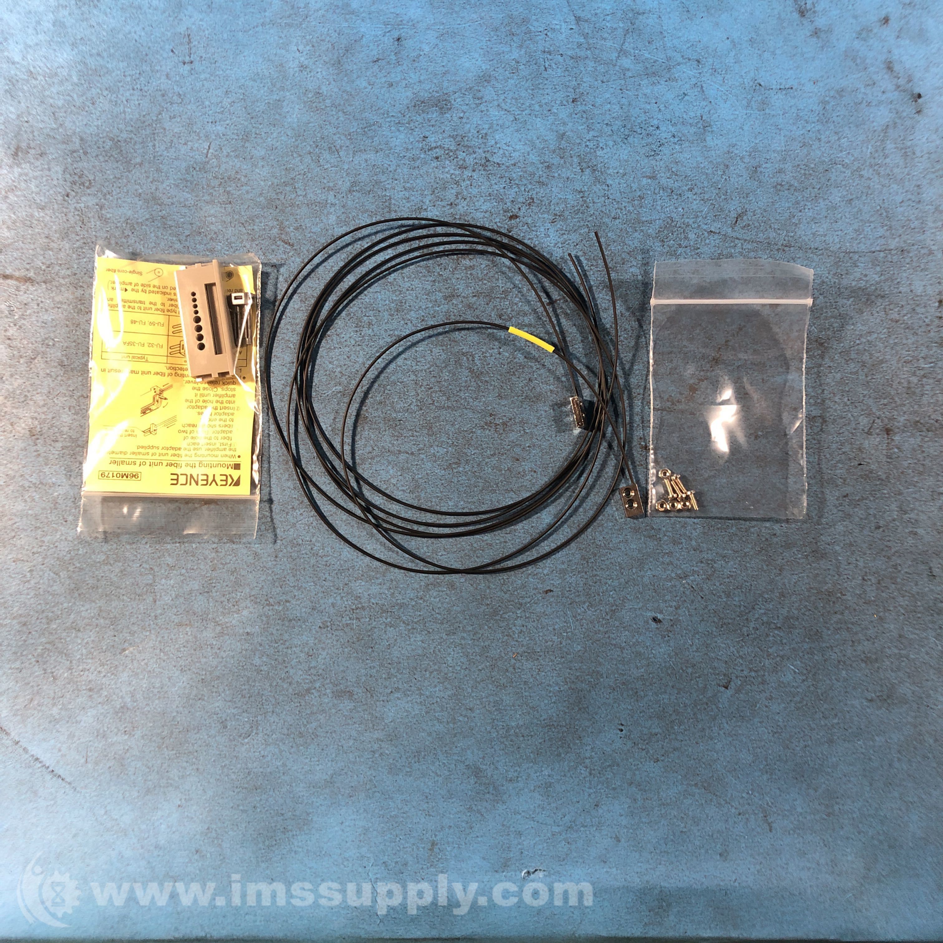 Keyence FU-57TZ Transmissive Thrubeam Fiber Optic Sensor Unit - IMS Supply