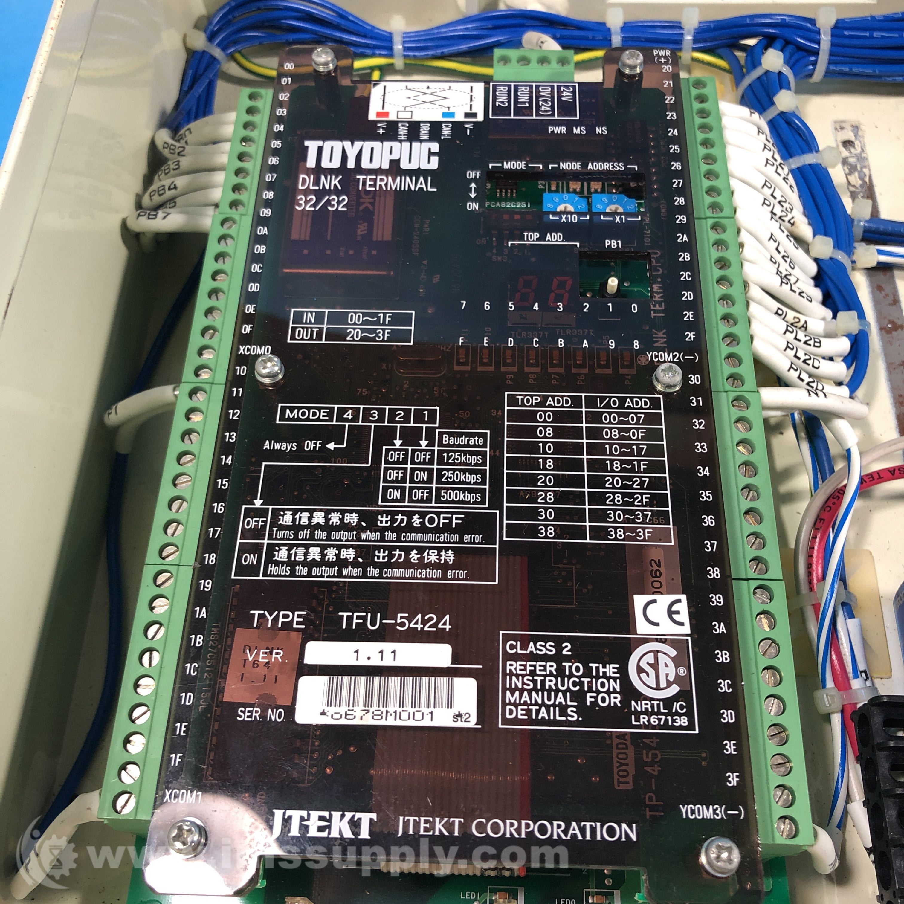 Toyoda General Purpose Operation Control Panel - IMS Supply