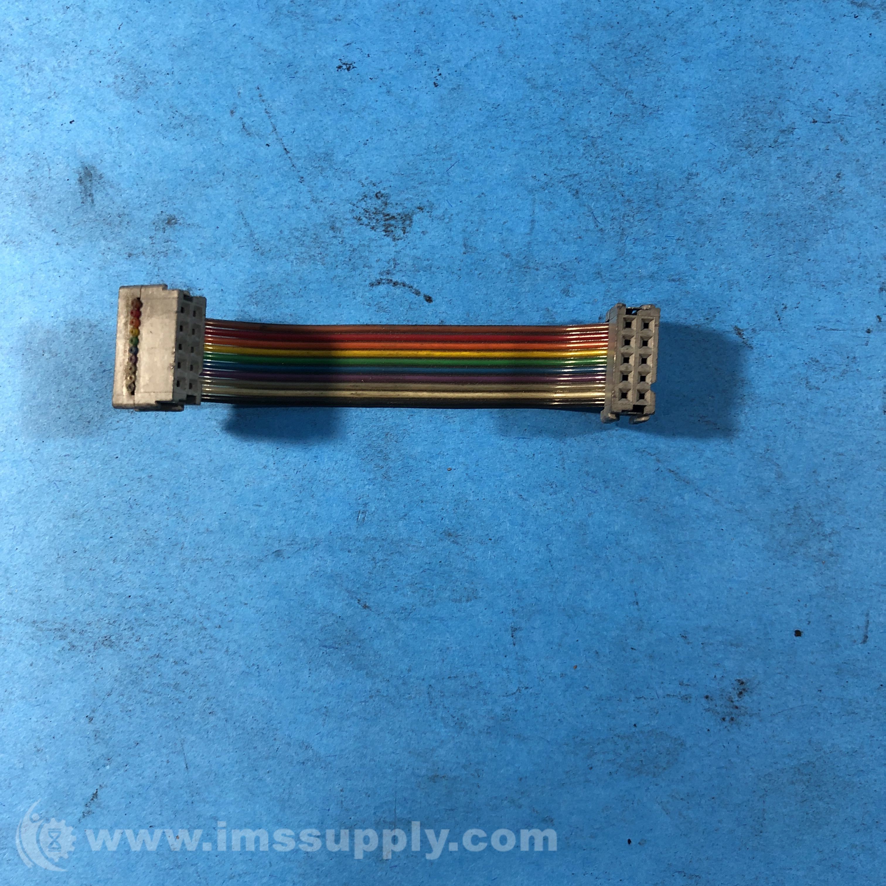 3M 3473 10 Pin Rainbow Ribbon Cable - IMS Supply