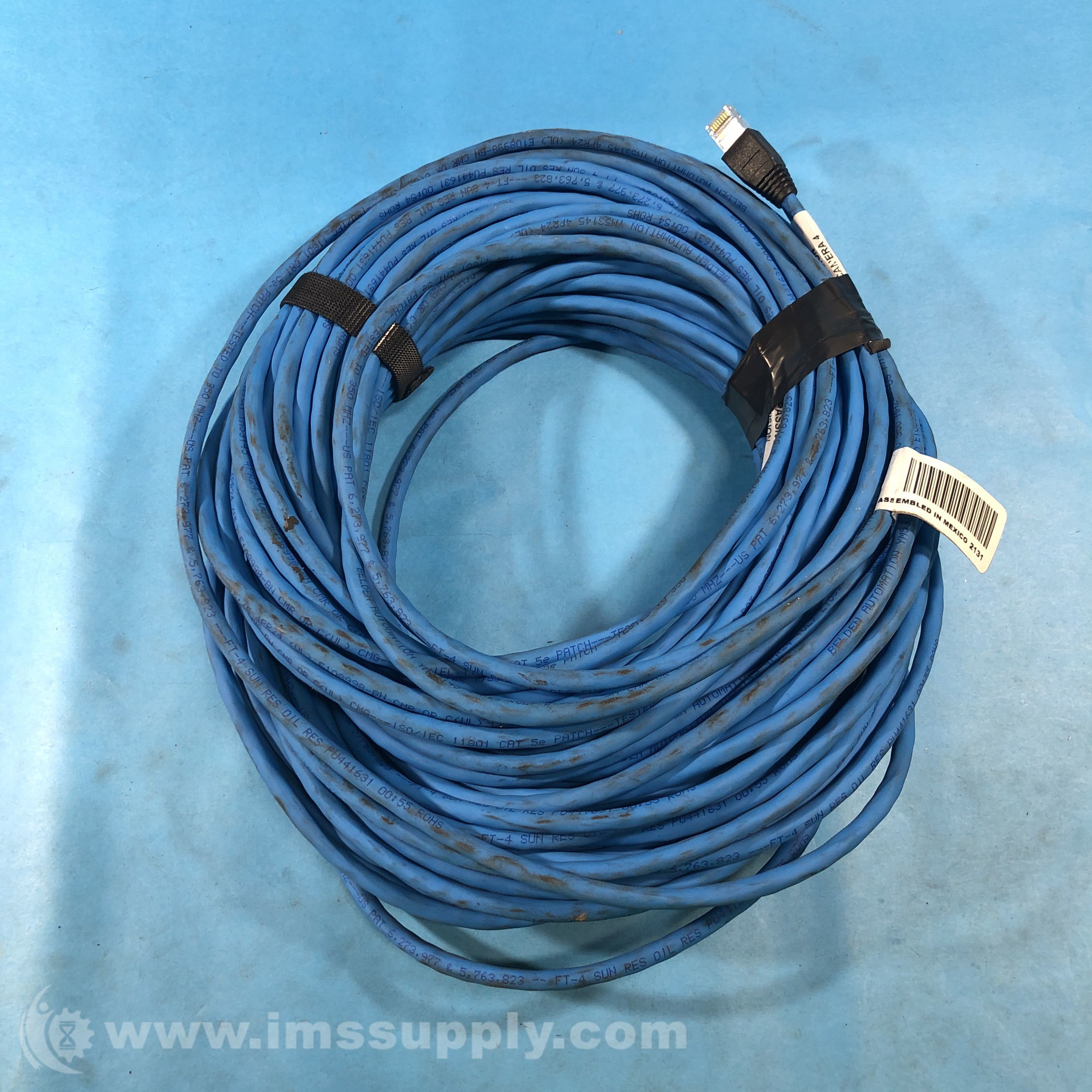 Hirschmann J424TPESTJU30.0M Blue Industrial Patch Cord-30.0M, 900 - IMS ...