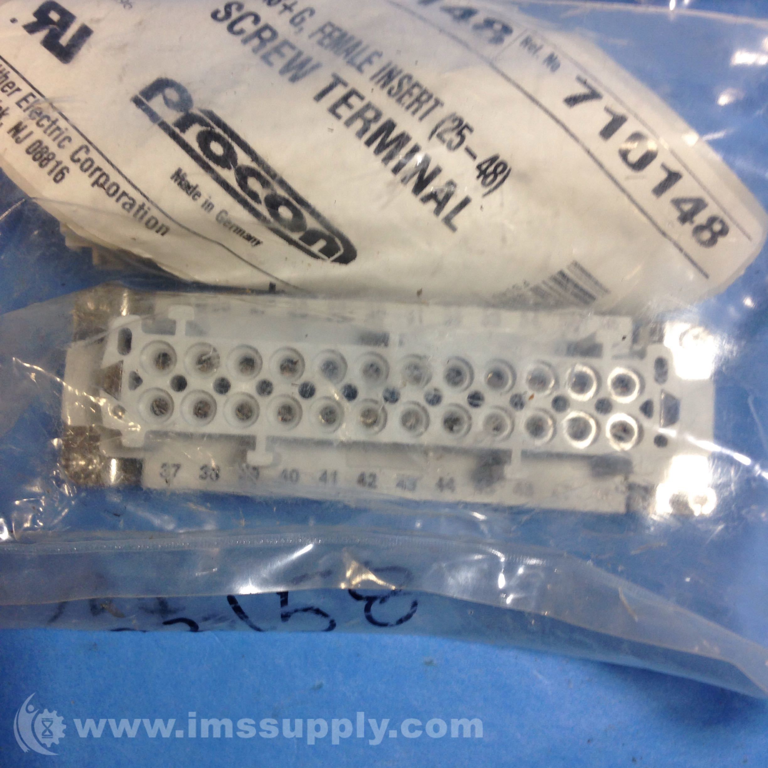 Walther Electric FS148 Screw Terminal - IMS Supply