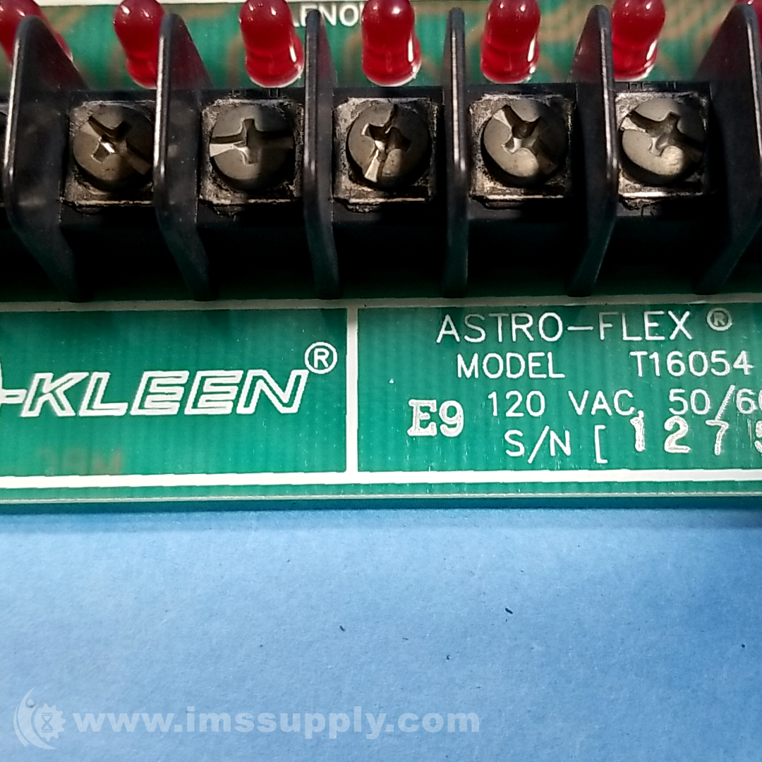 Flex Kleen T16054 Astro-Flex PC Board 120VAC 50/60HZ - IMS Supply