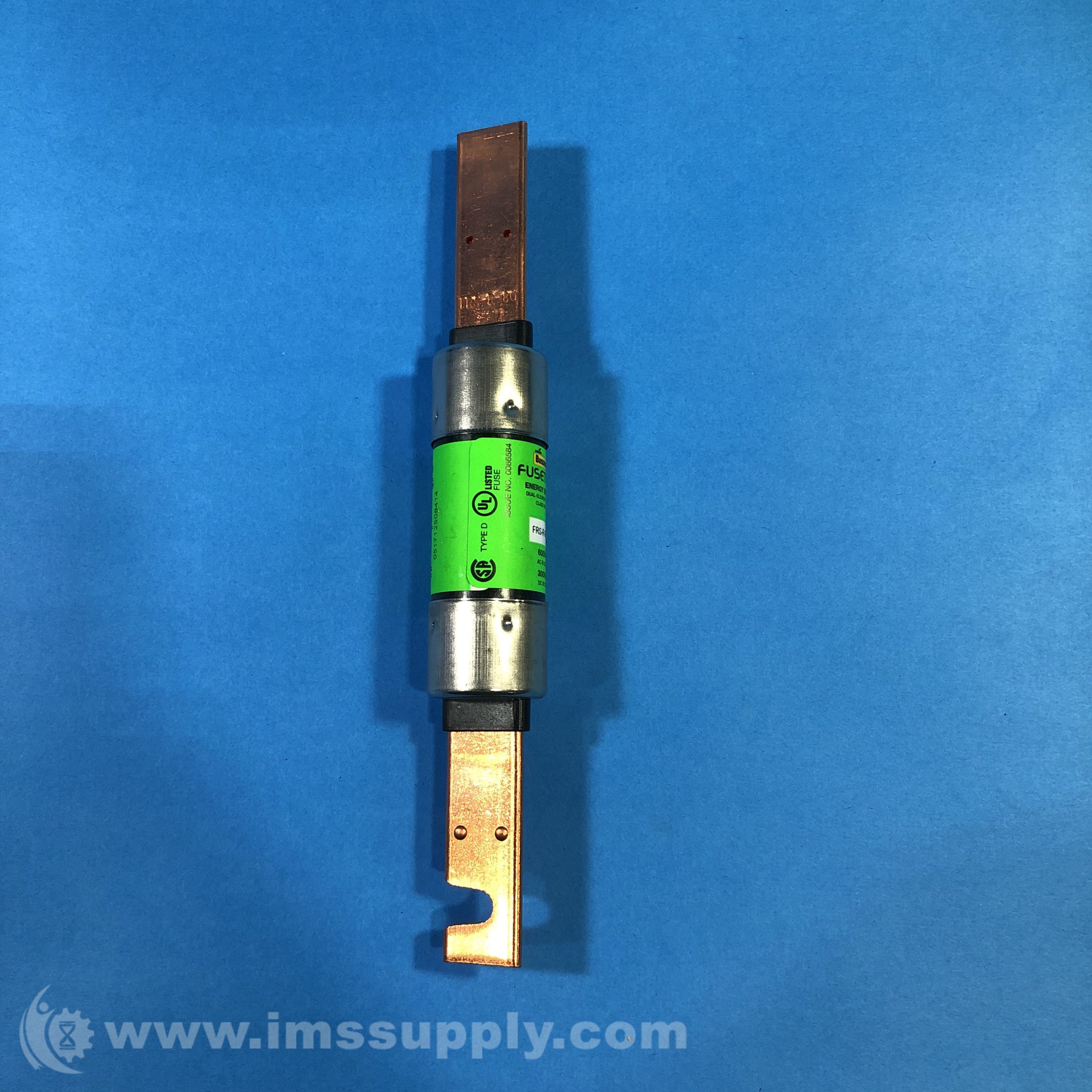 Bussmann FRS-R-80 Industrial Fuse, 600V 80A Dual Element - IMS Supply