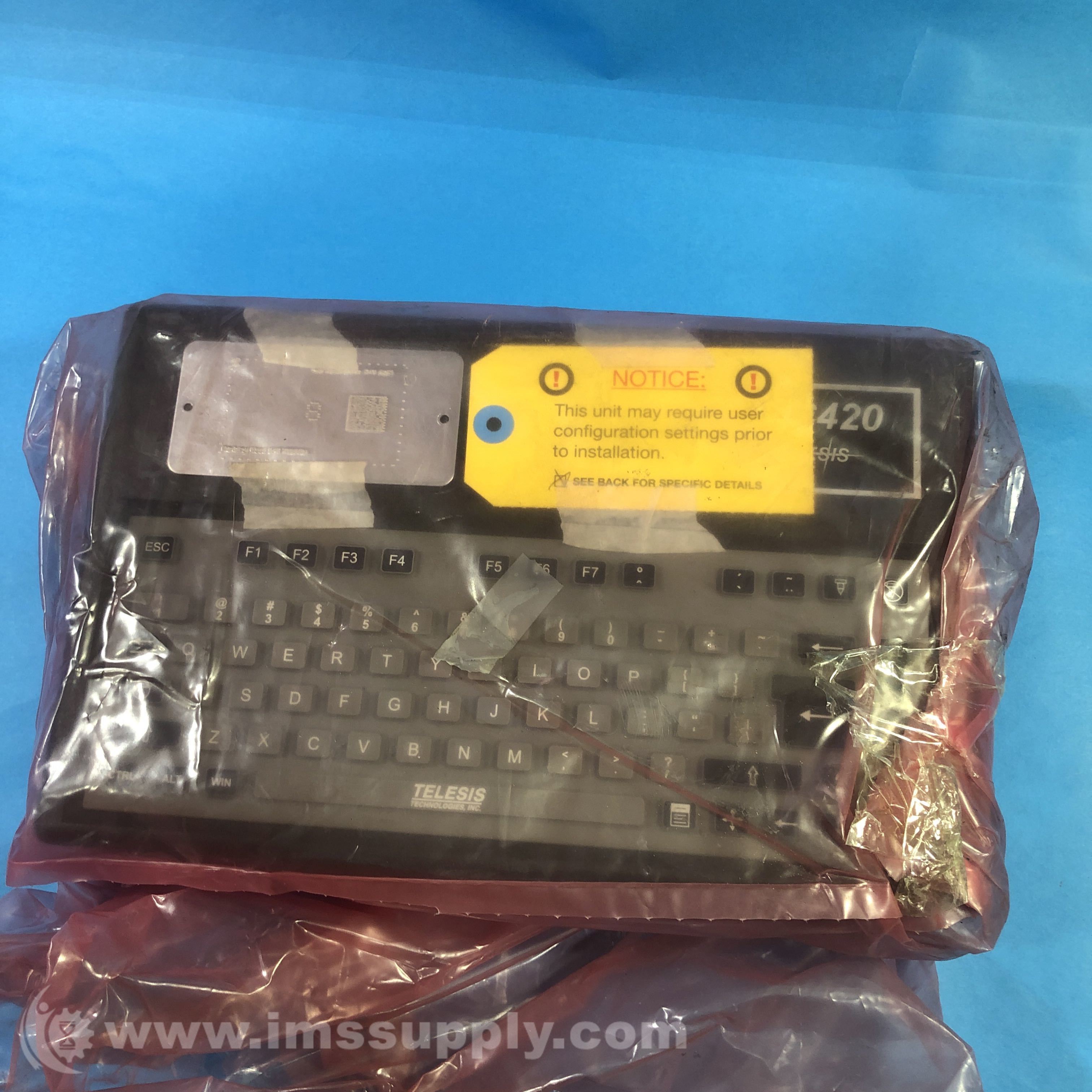 Telesis TMC420 Keyboard Keypad Control Unit - IMS Supply