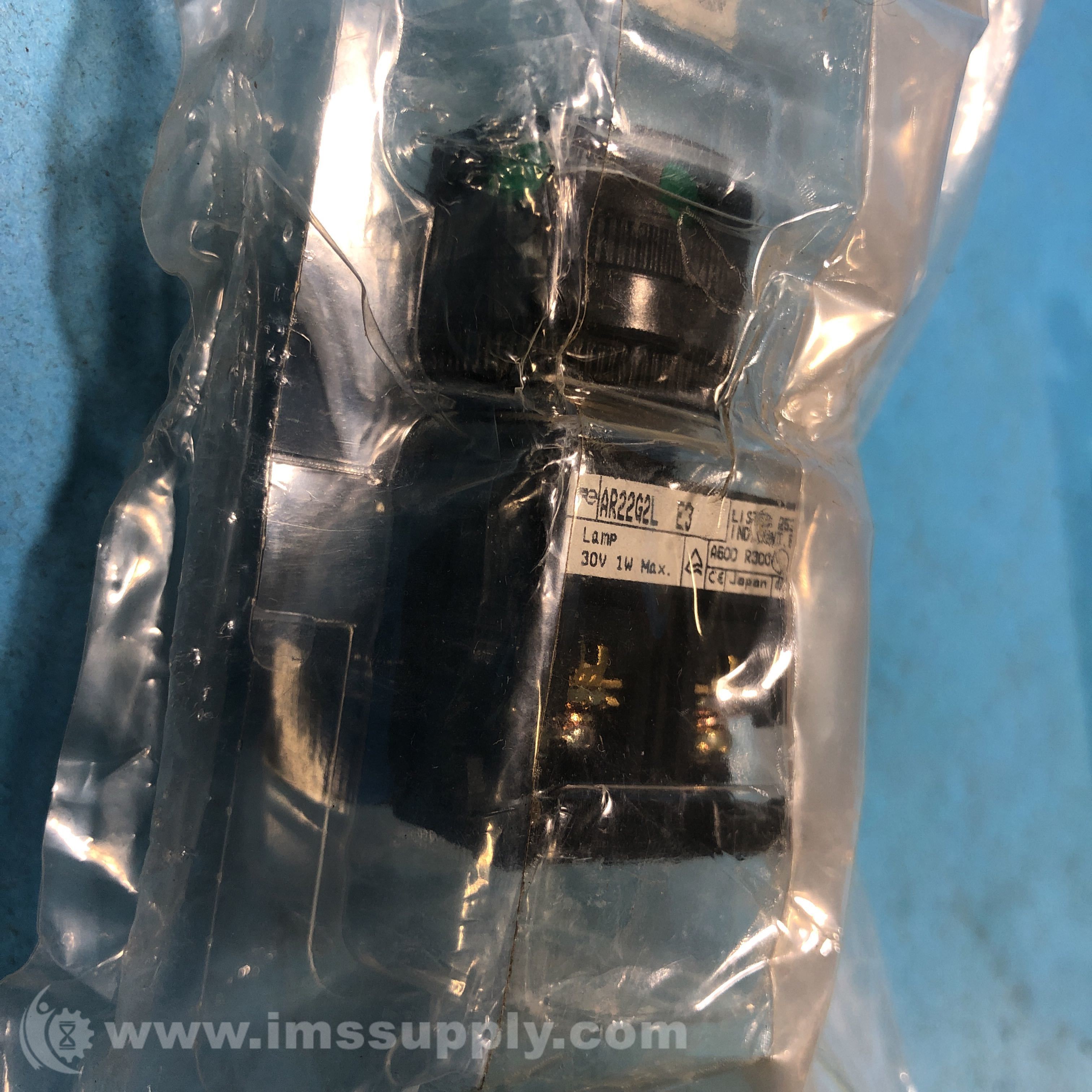 Fuji Electric AR22G2L-10E3G Pushbutton Extend Full Guard Green - IMS Supply