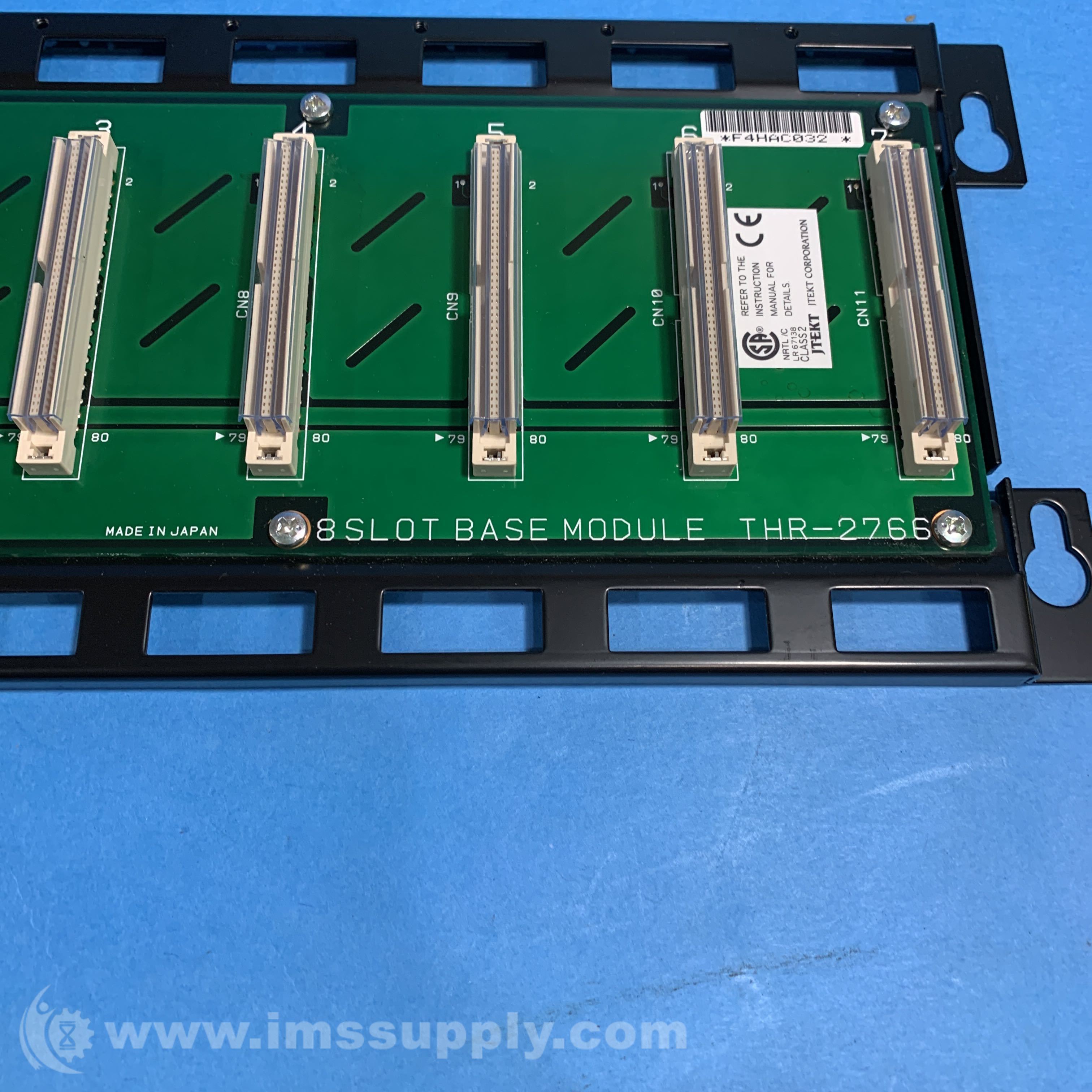 Jtekt THR-2766 8-Slot Base Module PC Board - IMS Supply