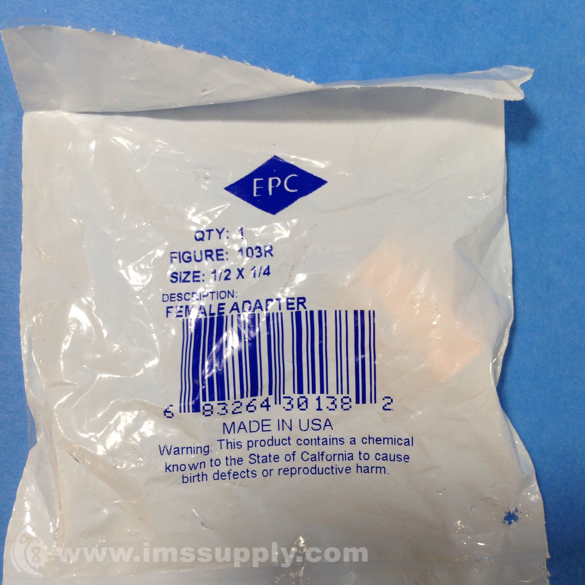 EPC 103R Female Adapter - IMS Supply