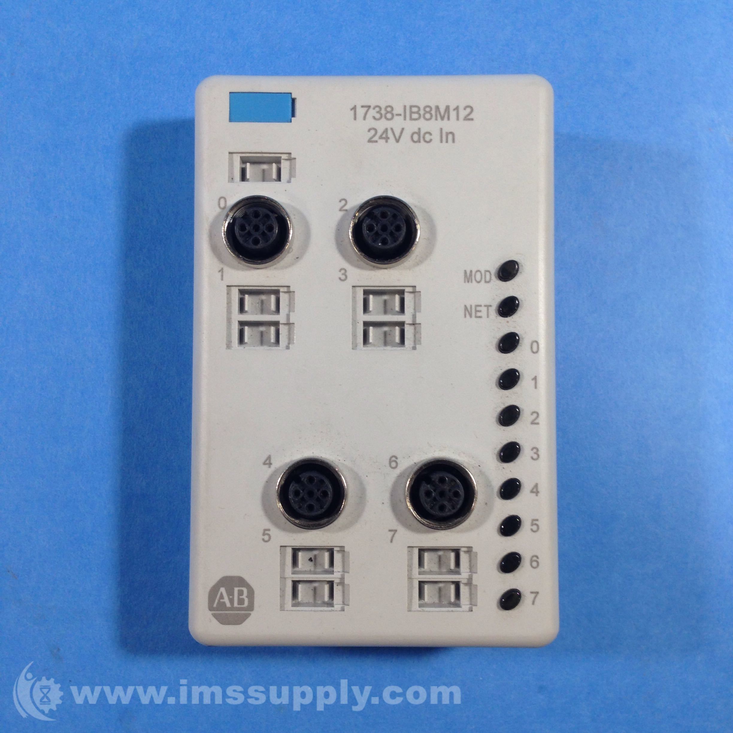 ALLEN BRADLEY 1738-IB8M12 input module - IMS Supply