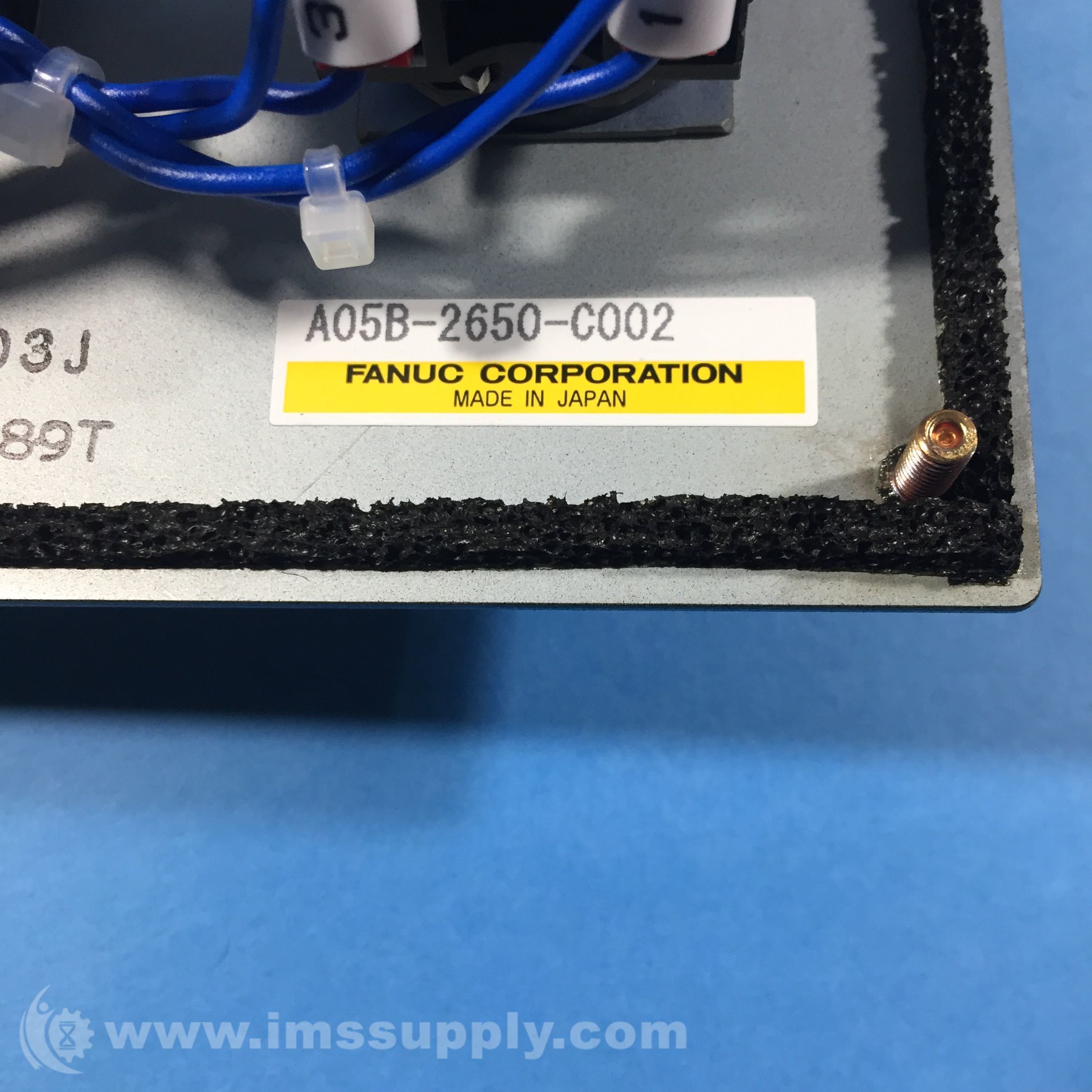 Fanuc A05B-2650-C002 OP Switch Panel Unit with E-Stop - IMS Supply