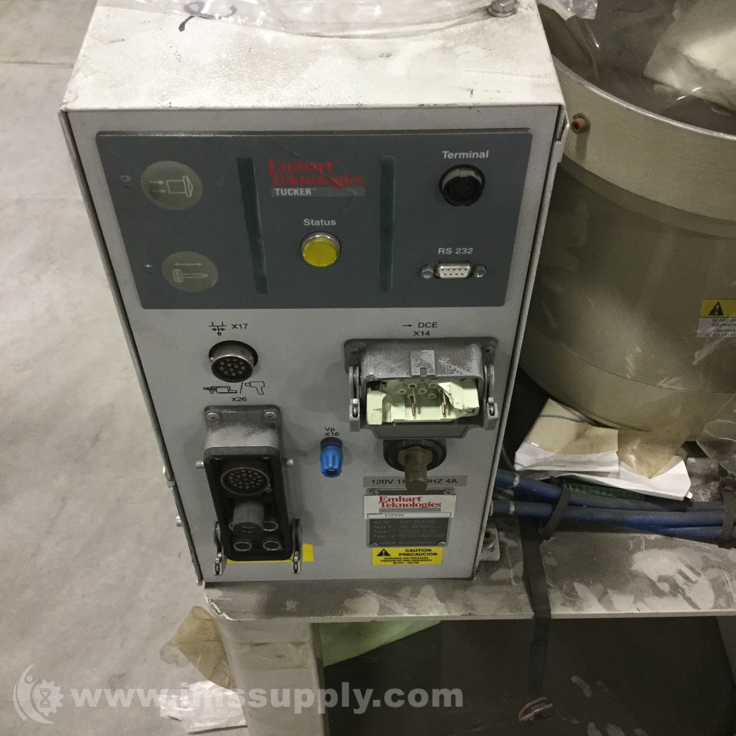 Emhart ETF12N Parts Feeder - IMS Supply