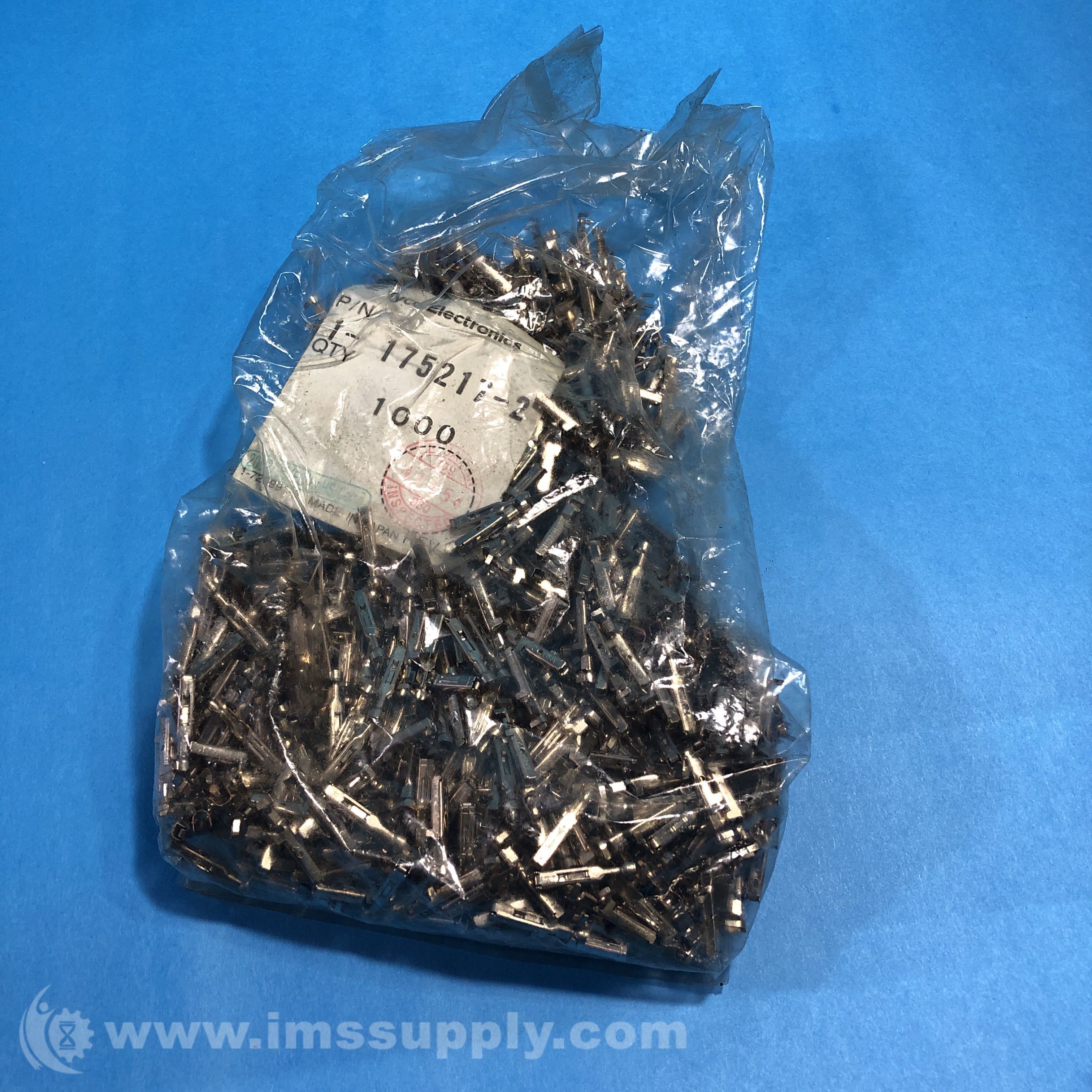Tyco Electronics 1-175217-2 Bag of 1000 Socket Contact Gold 20-24 - IMS ...