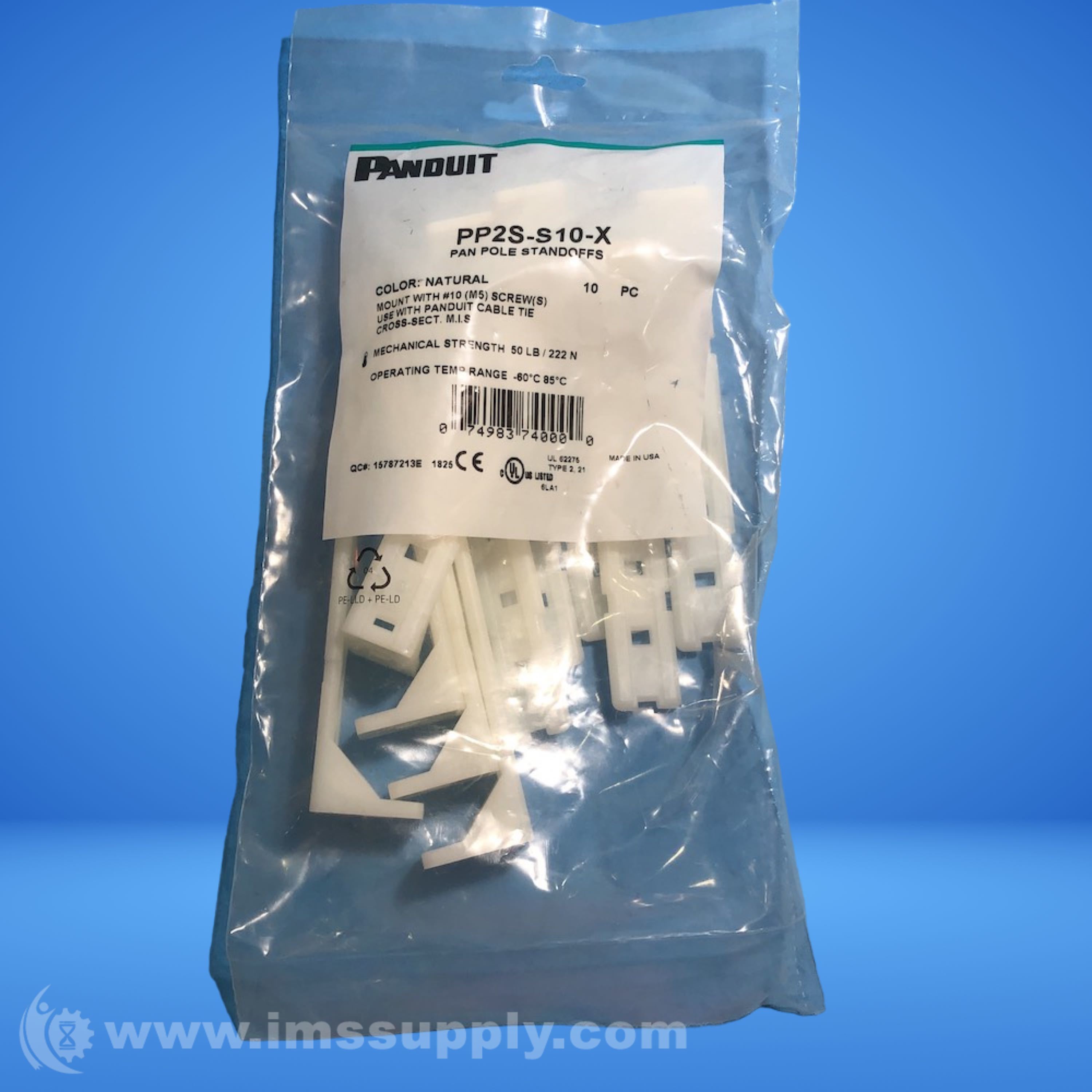 Panduit PP2S-S10-X Box of 100 - IMS Supply