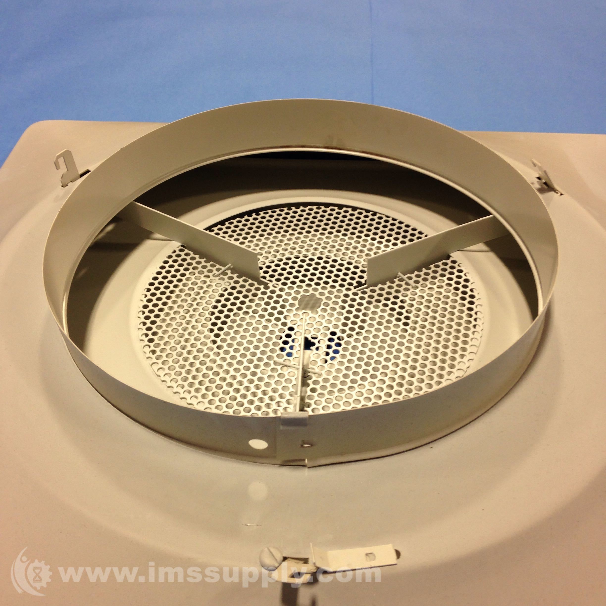 Carnes Company Square Louvered Diffuser, with 12 Round Neck - IMS Supply