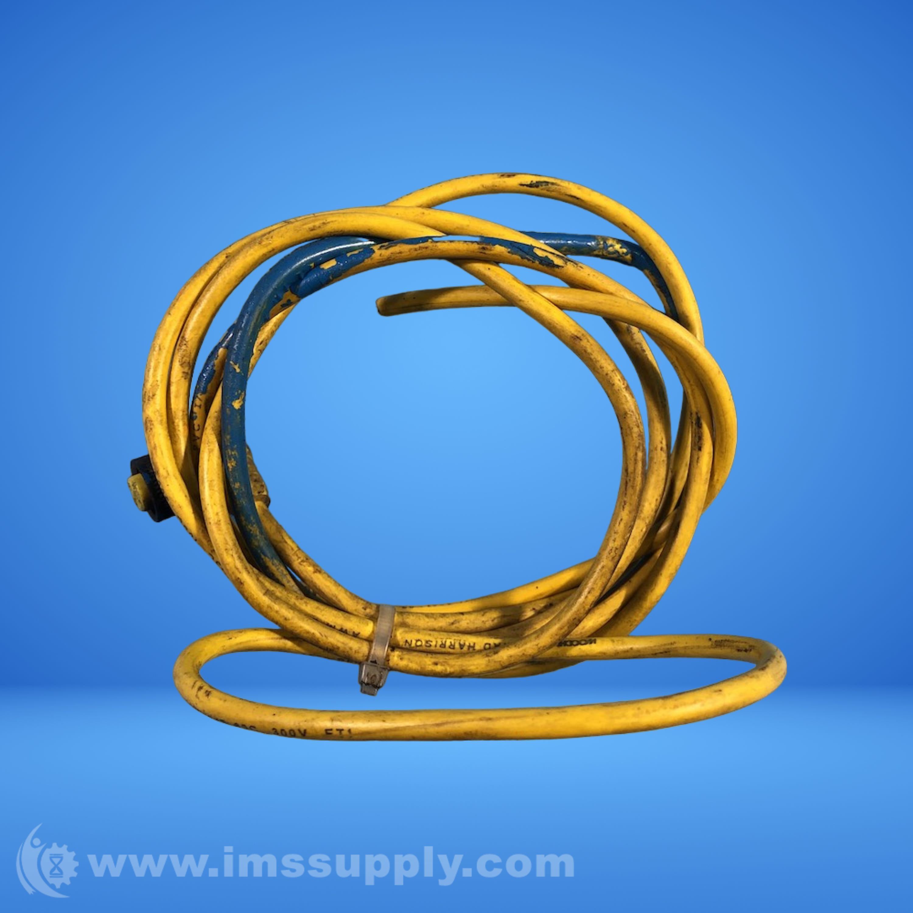 Woodhead Brad Yellow Mini Cordset - IMS Supply