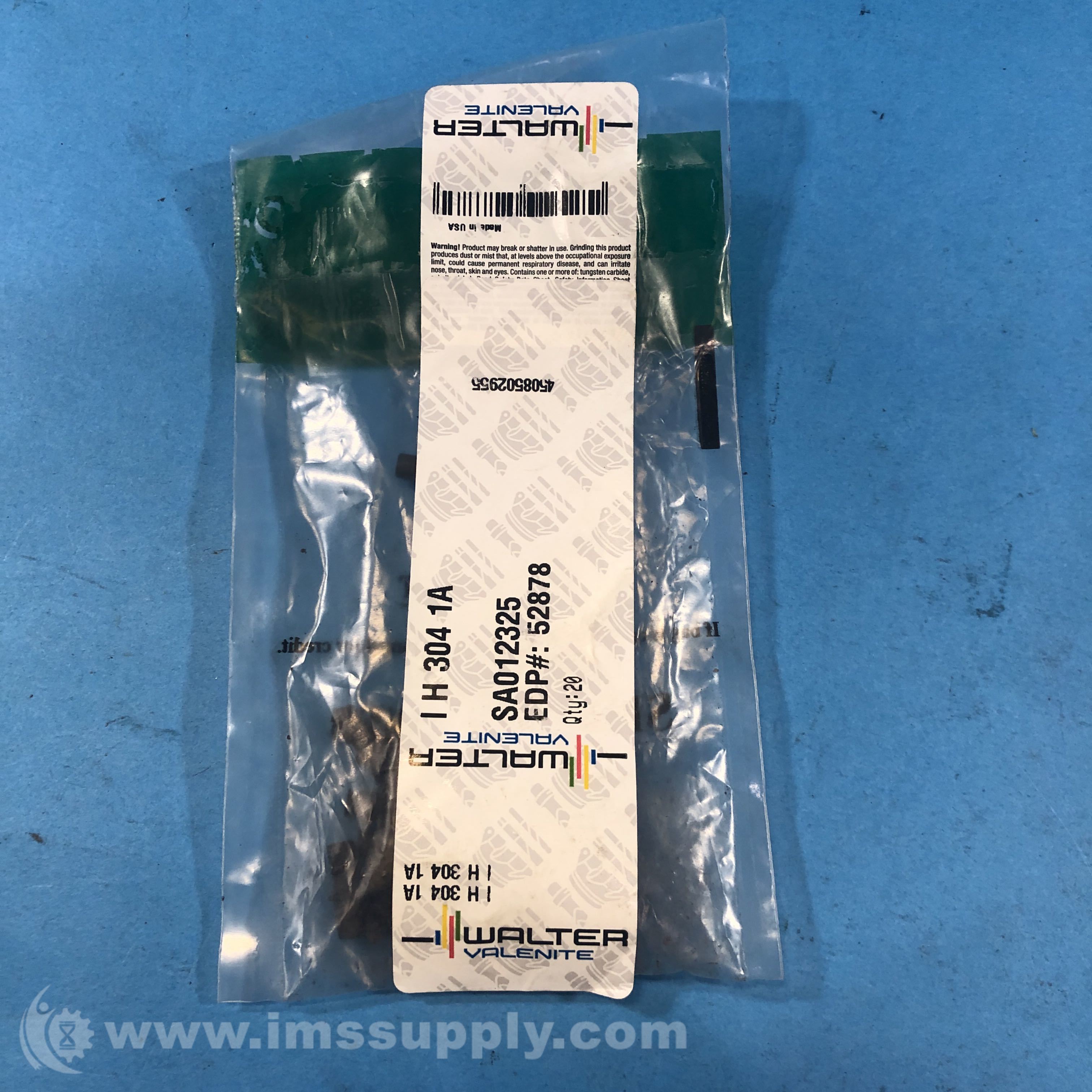 Walter-Valenite 52878 Pack of 20 Lock Pin - IMS Supply