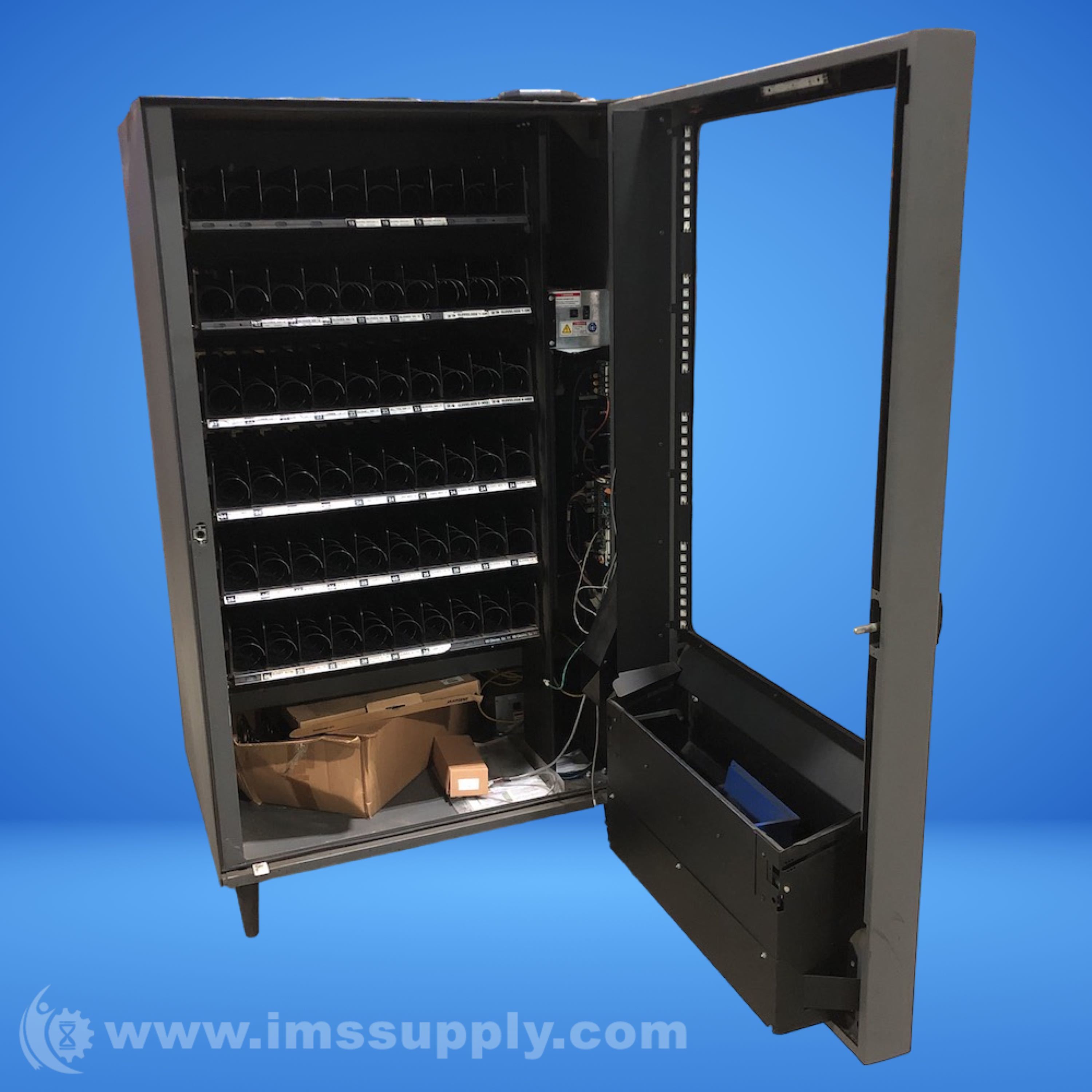 SupplyPro, Inc. Supply Bay Vending Machine 6 Trays 120VAC 2.5A - IMS Supply