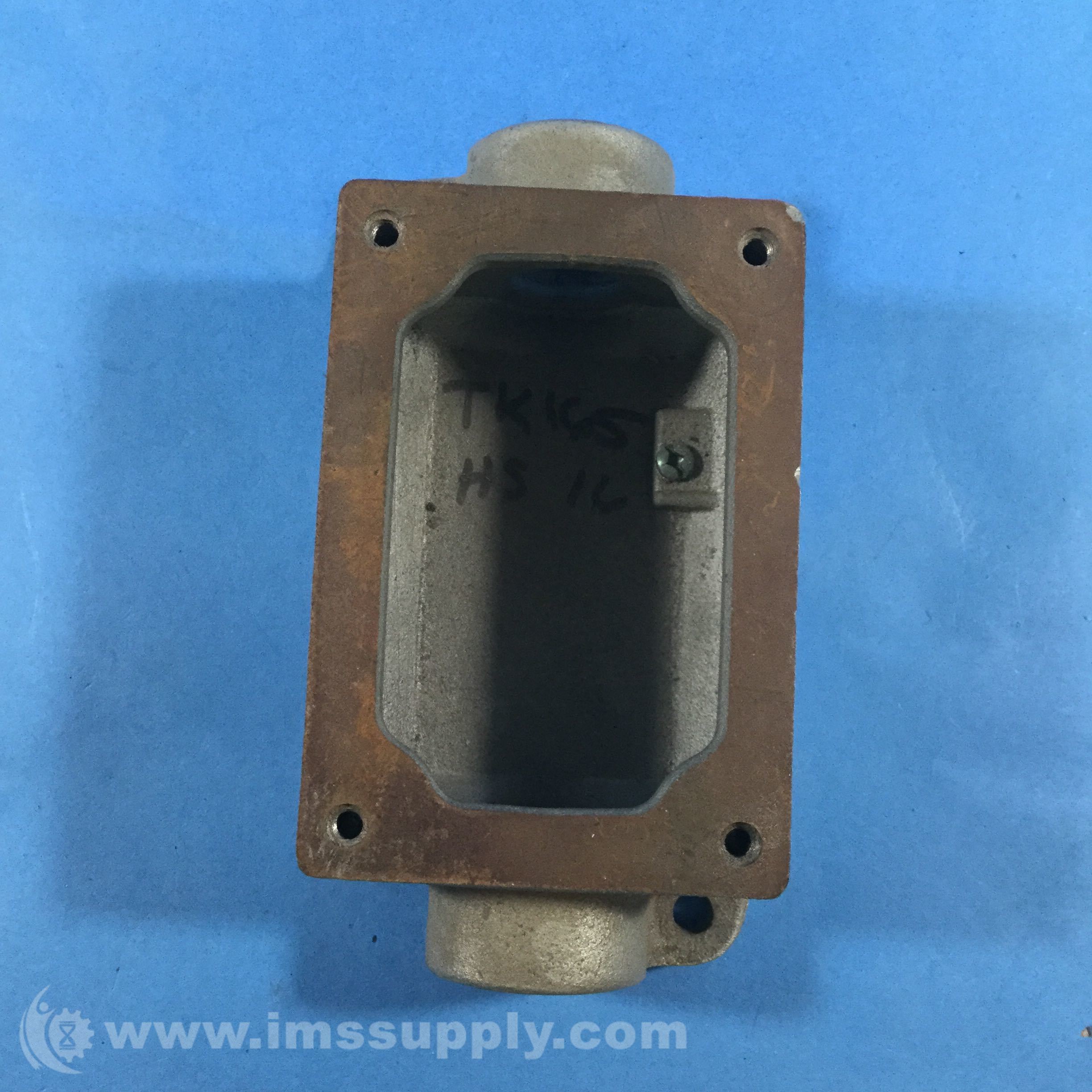 Crouse Hinds EFSC371 Explosion Proof 2 Hub 1 Gang 1 Gang Box - IMS Supply