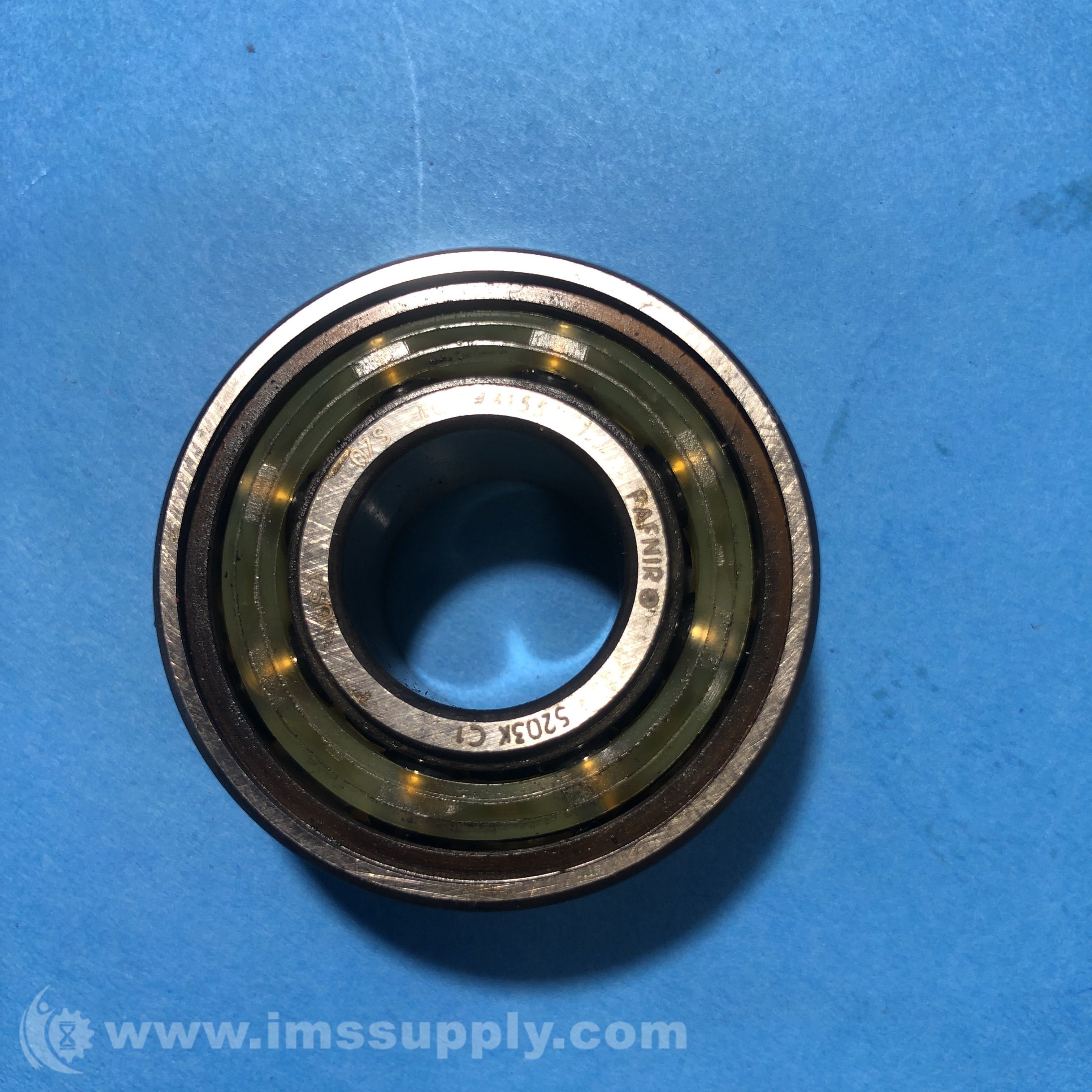 Fafnir Bearing 5203K C1 Double Row Ball Bearing - IMS Supply