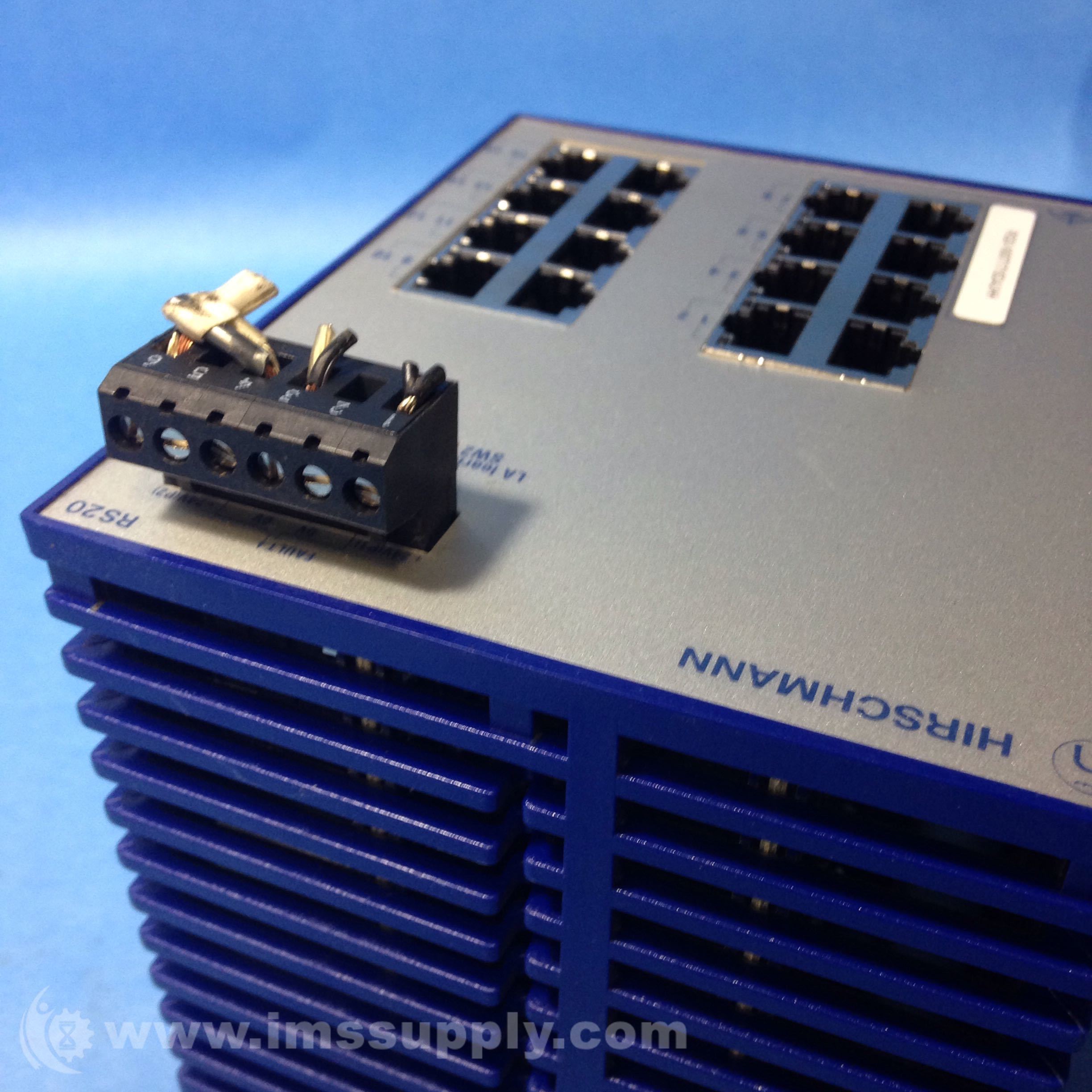 Hirschmann RS20-1600T1T1SDAUHH Ethernet Rail Switch - IMS Supply