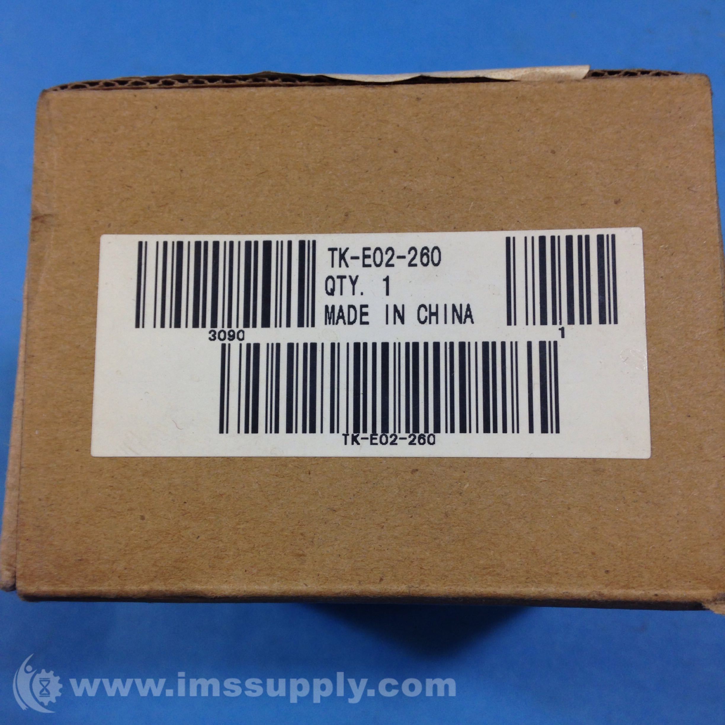 Fuji Electric TK-E02-260 Thermal Overload Relay 1.7 - 2.6AMP - IMS Supply