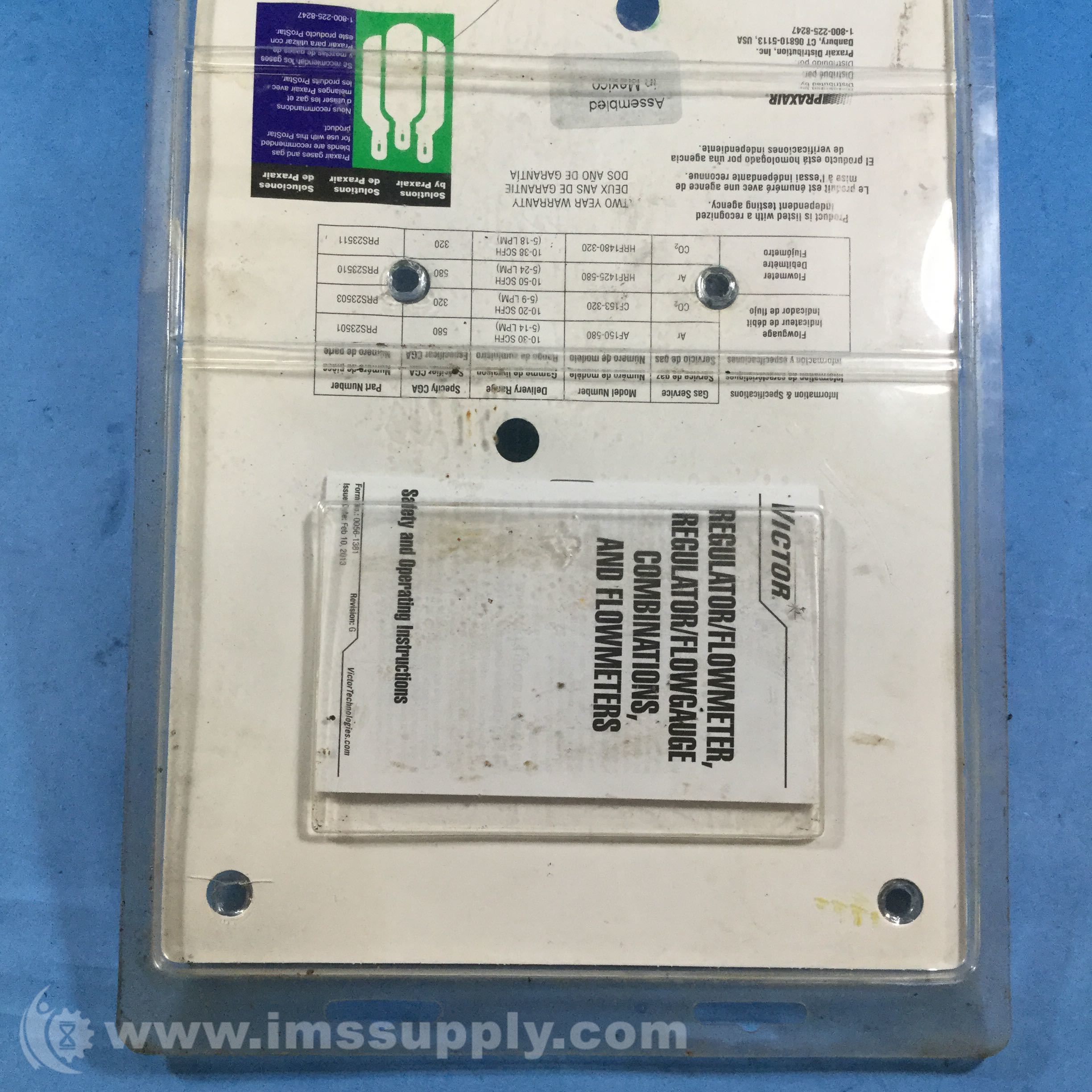 Praxair PRS23510 ProStar Flow Measurement Equipment - IMS Supply