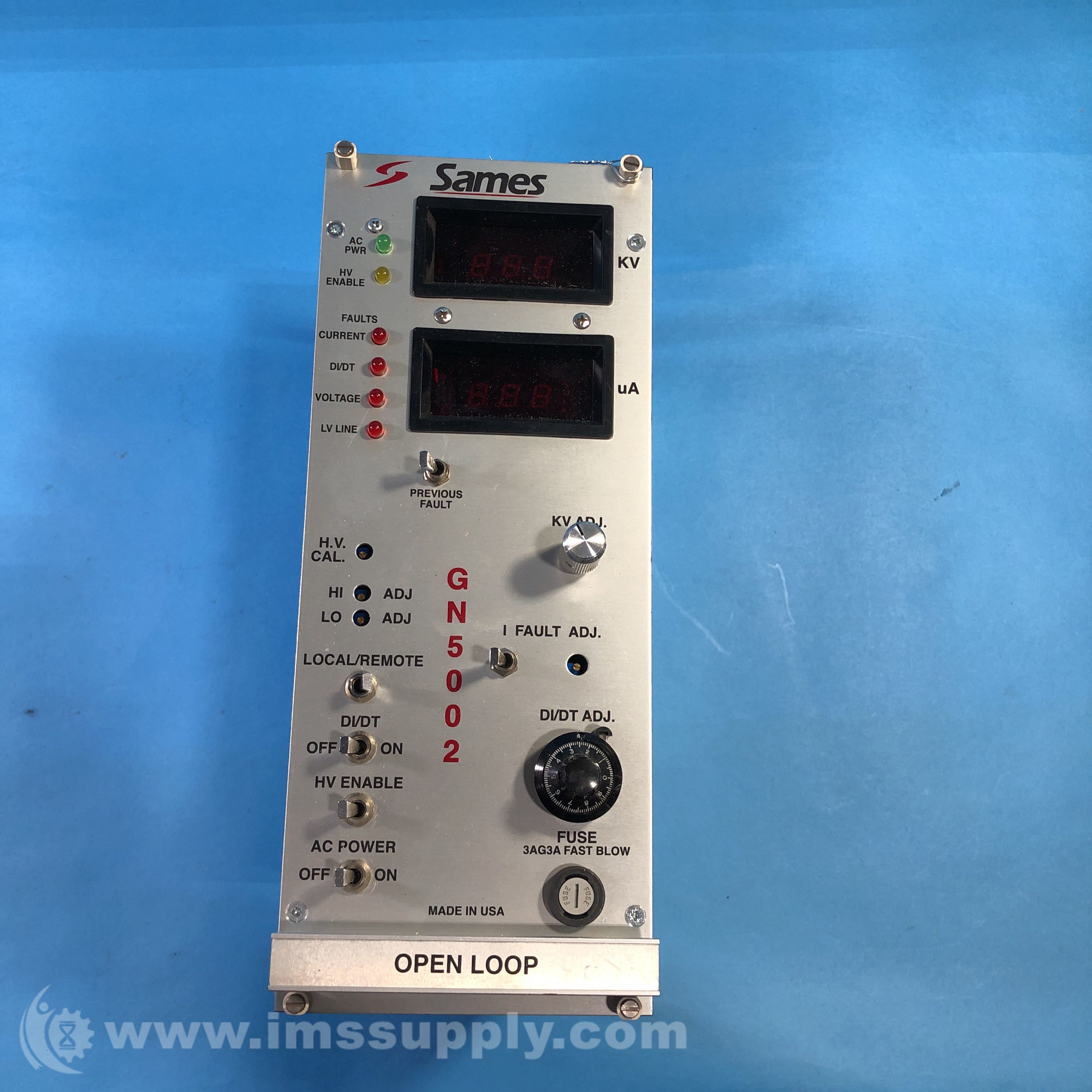 Sames 63-1000-00 Dual Power Supply - IMS Supply