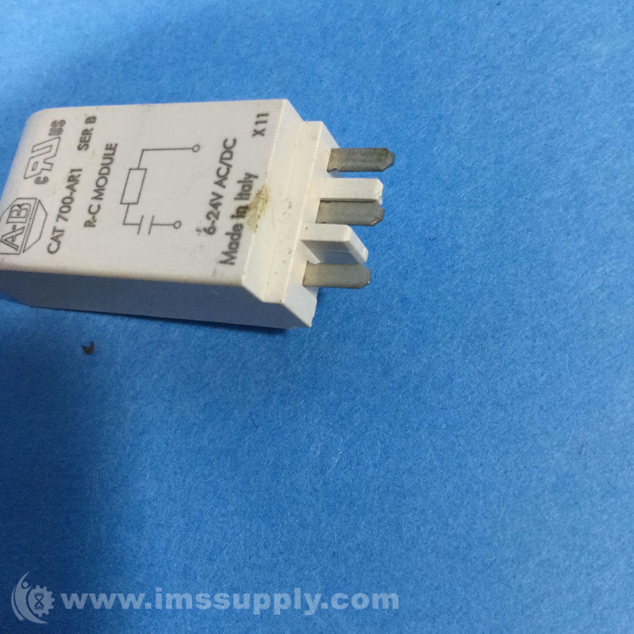 Allen Bradley 700-AR1 6-24V AC/DC R-C Module Surge Supressor - IMS Supply