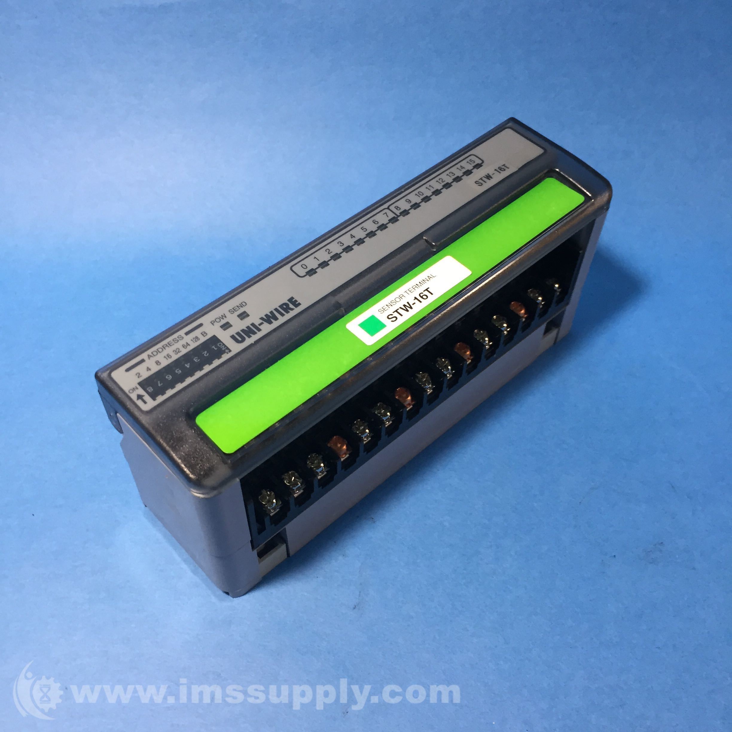 Parker STW 16T Sensor Terminal, Uni-Wire - IMS Supply