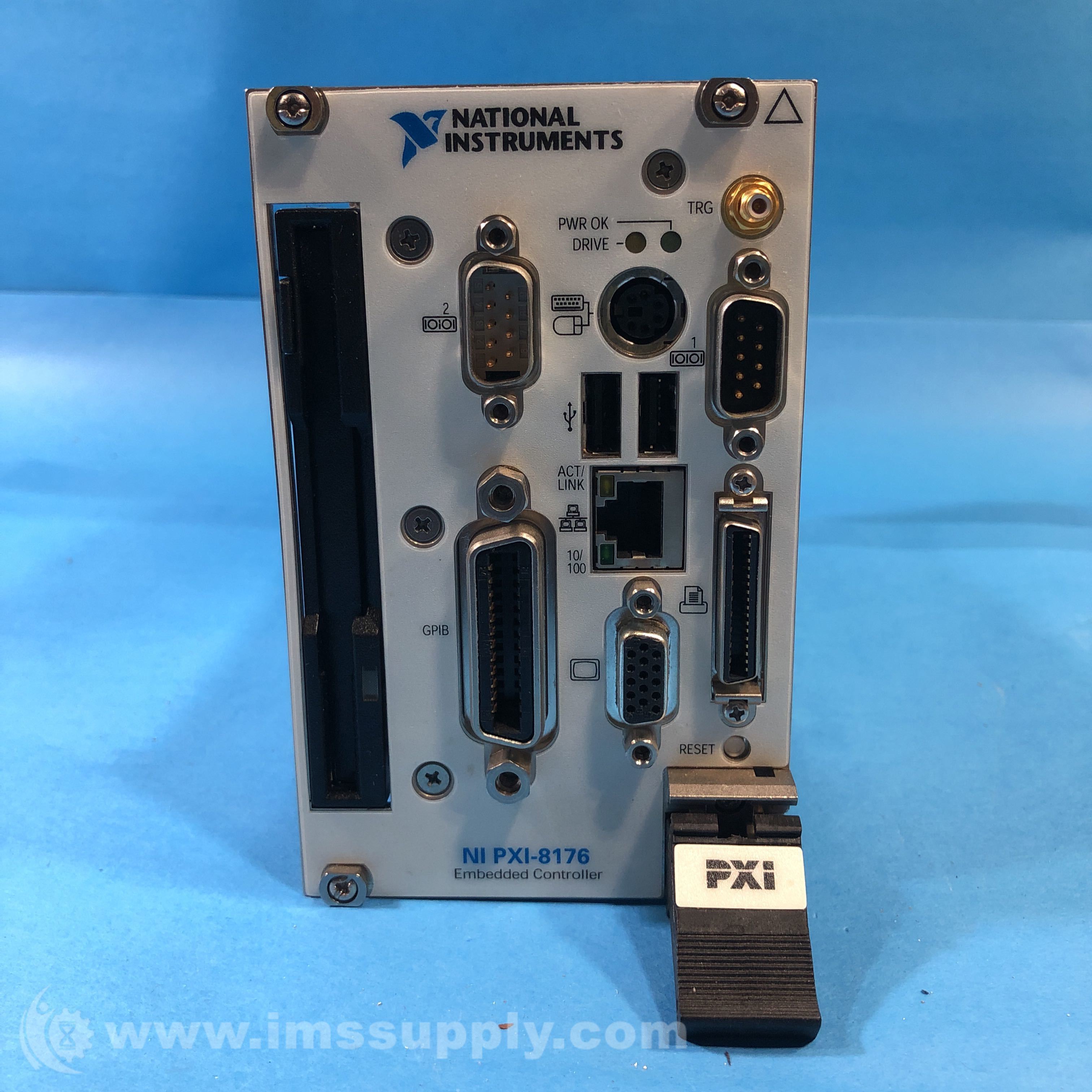 National Instruments NI PXI-8176 PXI Embedded Controller - IMS Supply