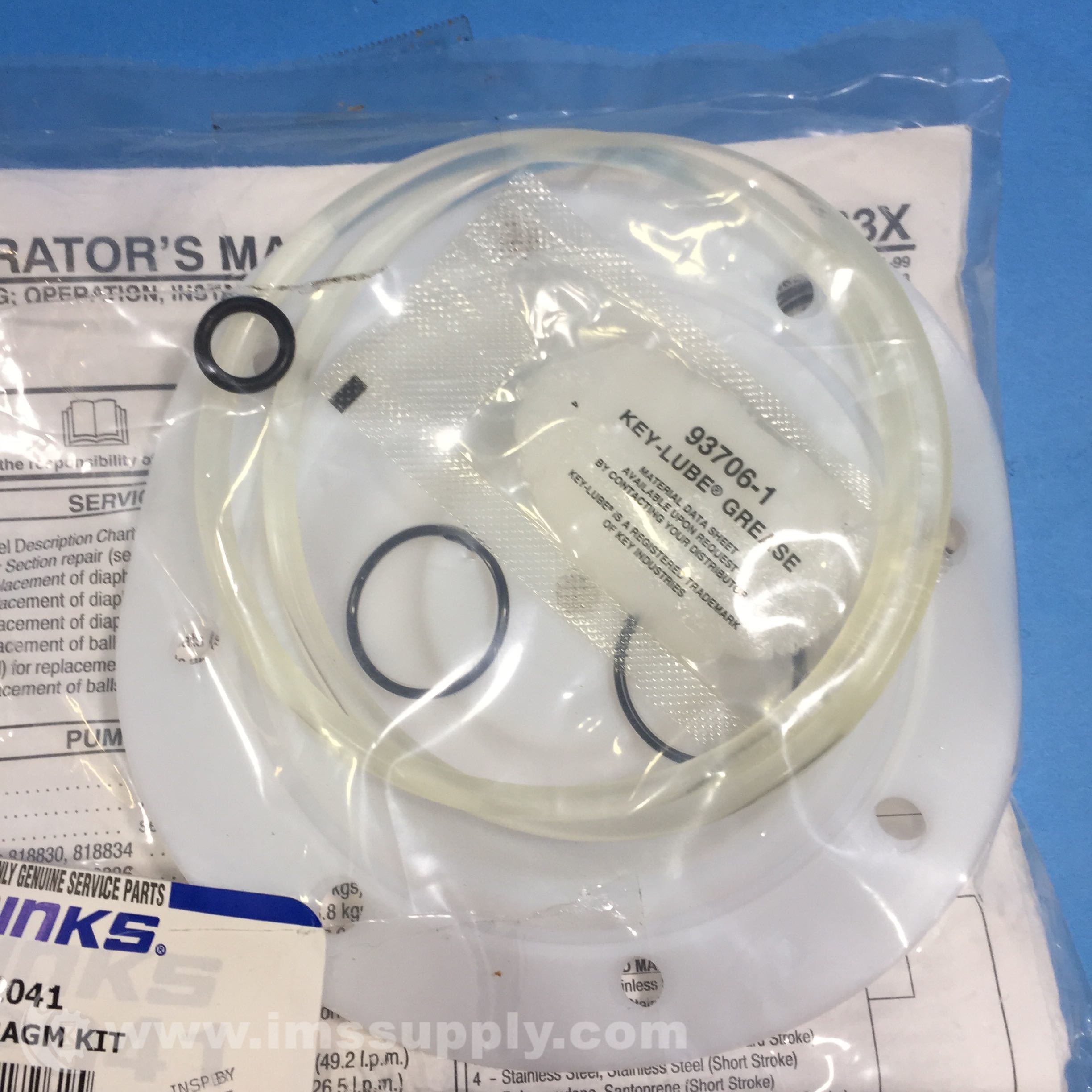 Binks 862041 Diaphragm Kit - IMS Supply
