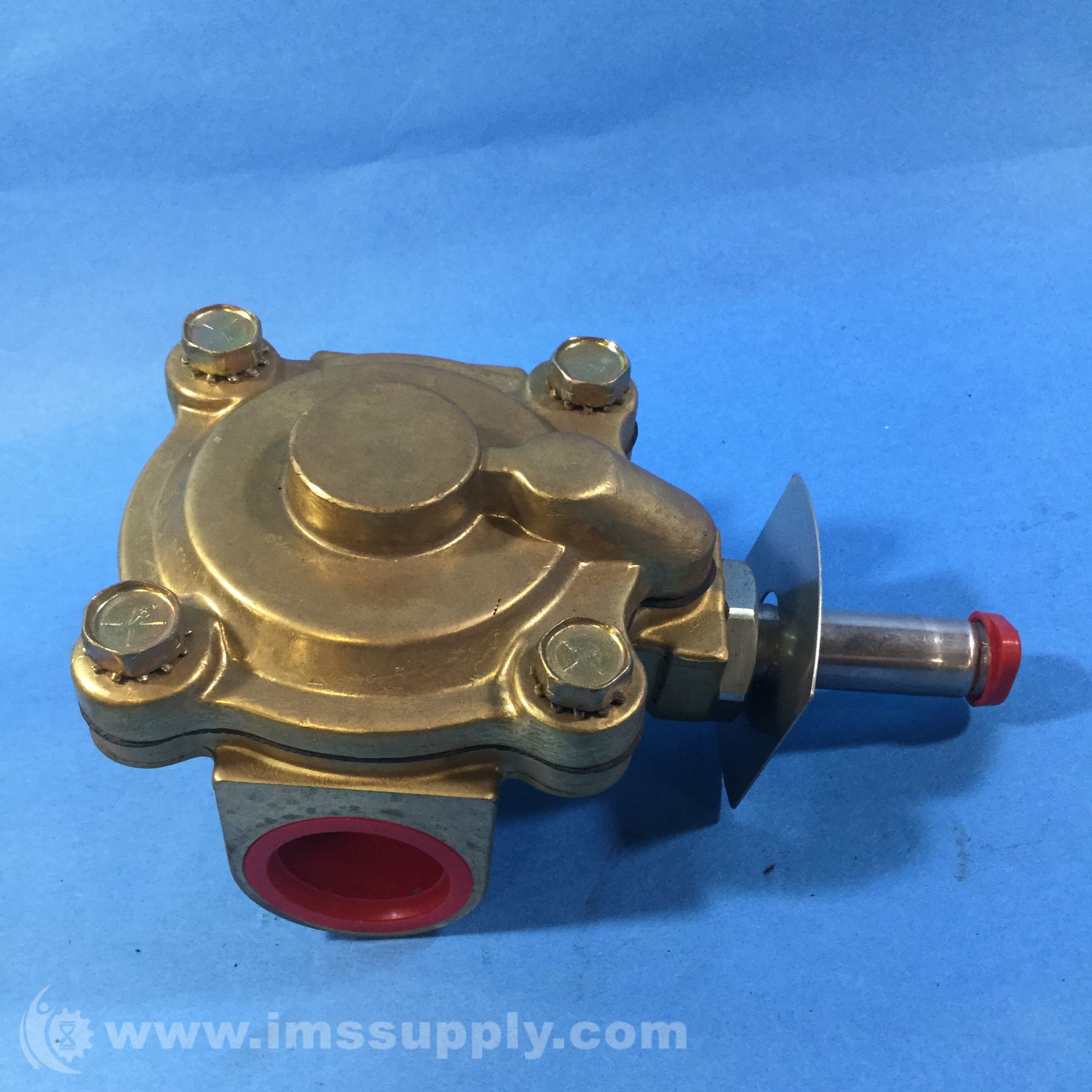 Asco 8210G004 1 NPT 2-Way Solenoid Valve 24VAC 1' Orfice - IMS Supply