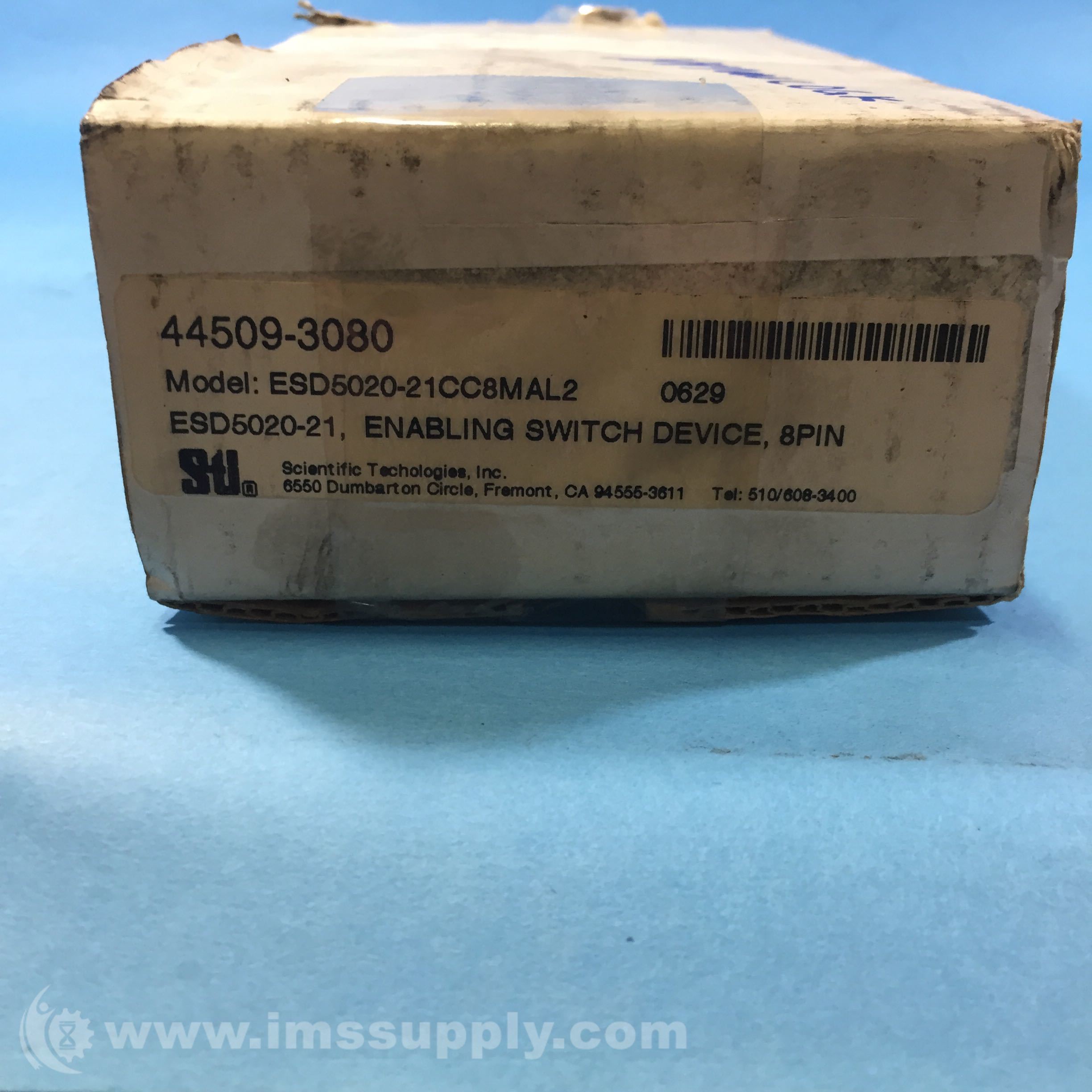 Omron STI ESD5020-21CC8MAL2 Enabling Switch Device, 8 Pin - IMS Supply