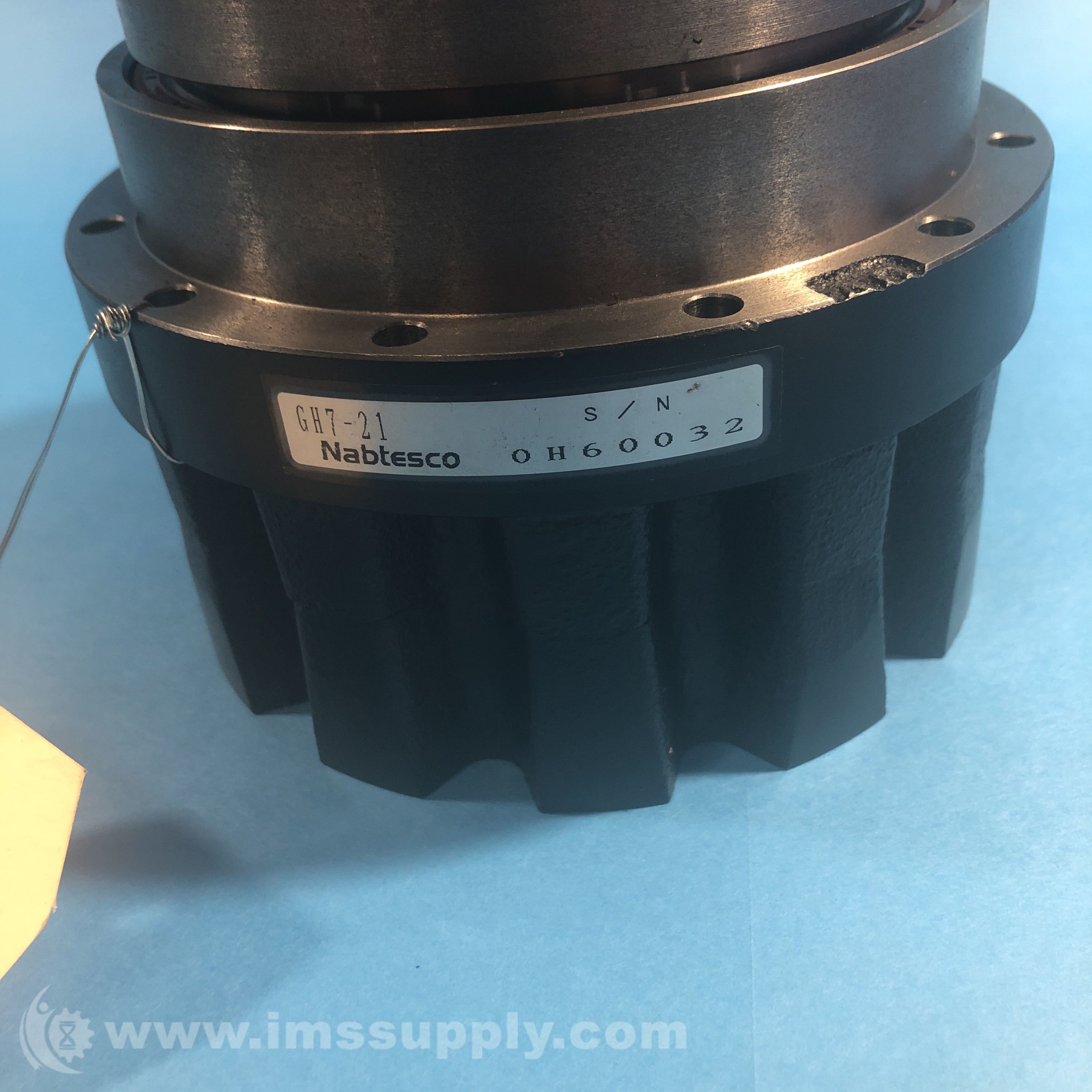 Nabtesco GH7-21 GH Series High Speed Gear Reducer - IMS Supply