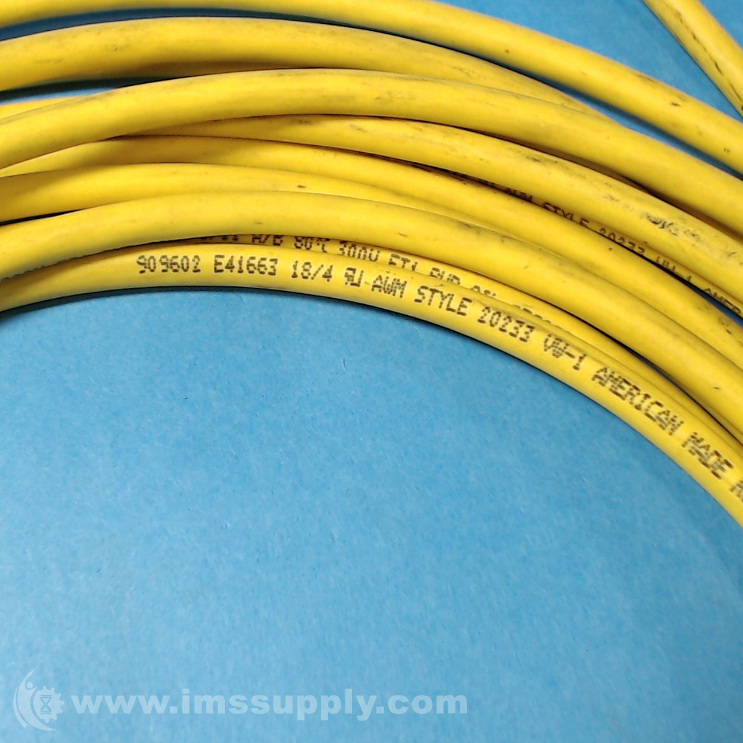 Lumberg Automation 909602 E41663 18 awg 4 Conductor Data Cable - IMS Supply
