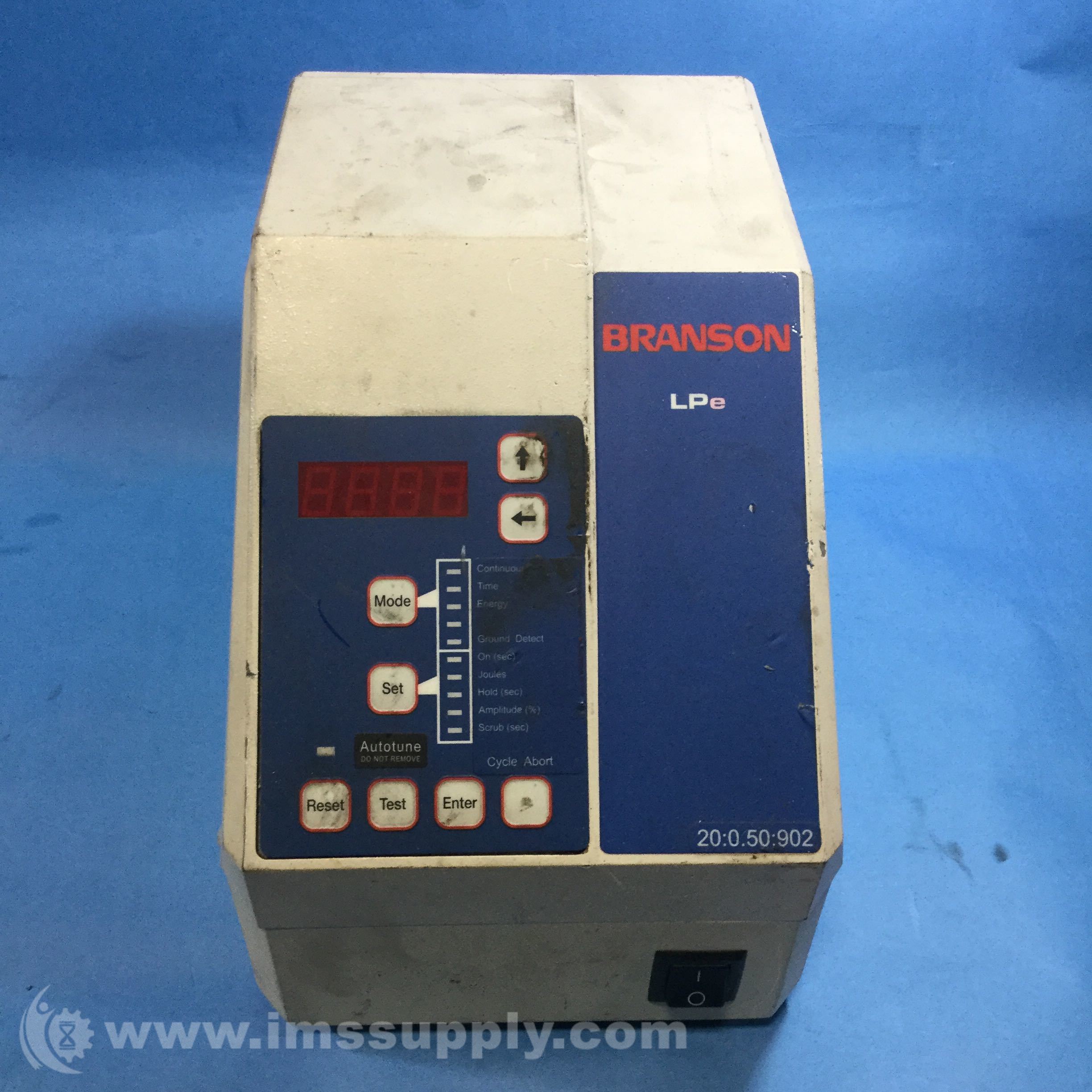 Branson LPe 20:0.50 Low Power Ultrasonic Welder - IMS Supply