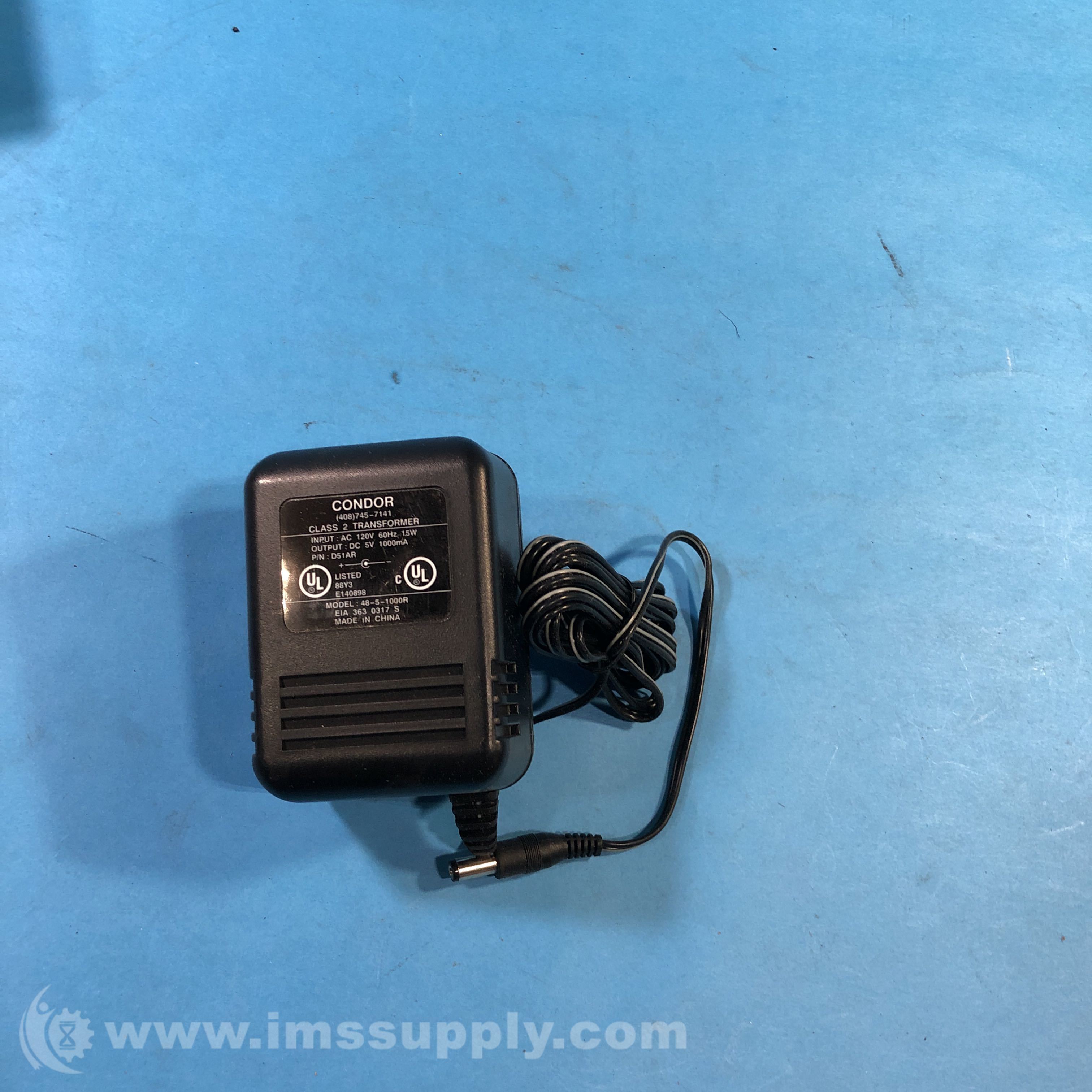 Condor D51AR Class 2 Transformer Plug - IMS Supply