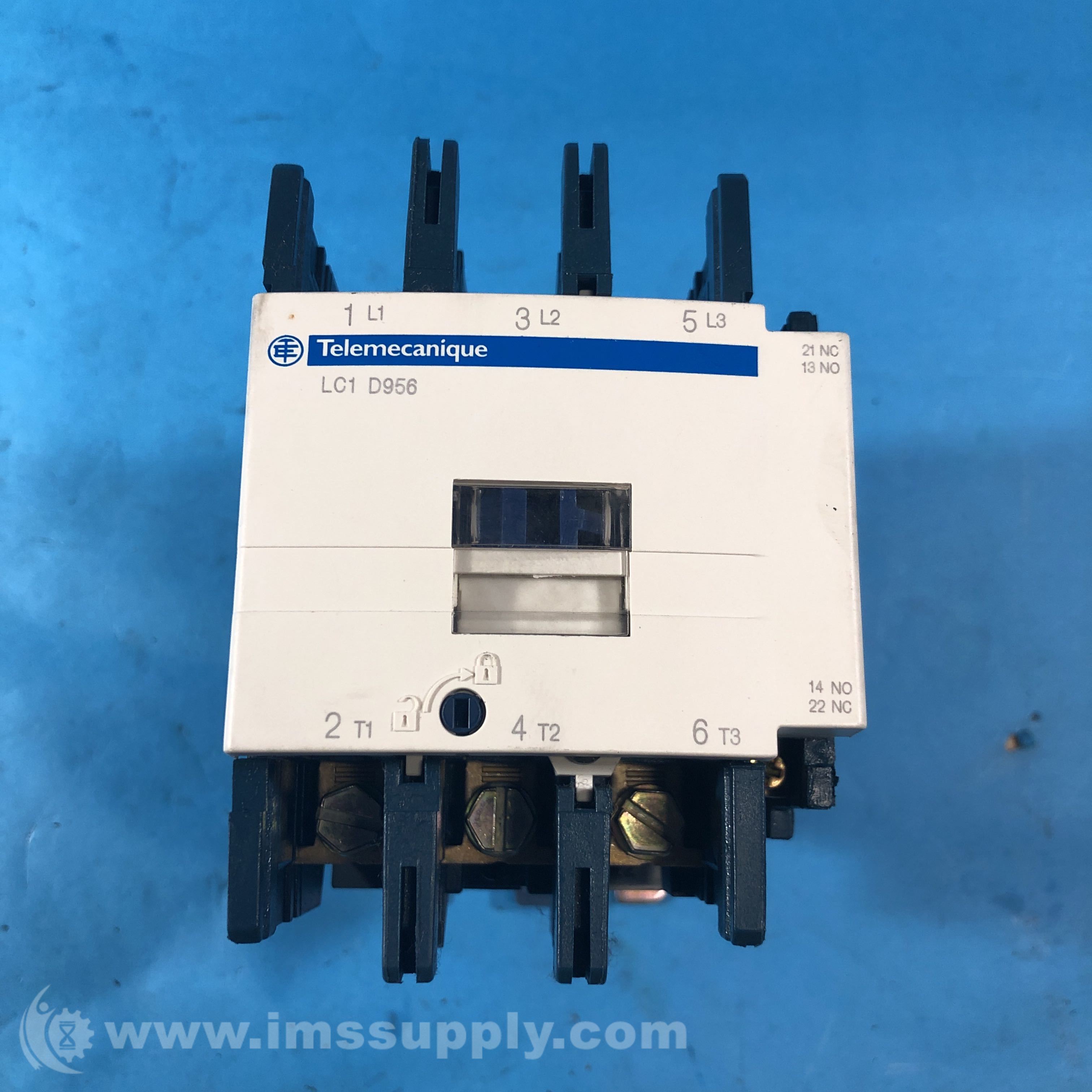 Telemecanique LC1 D956 Contactor, 3 Pole, 125A - IMS Supply