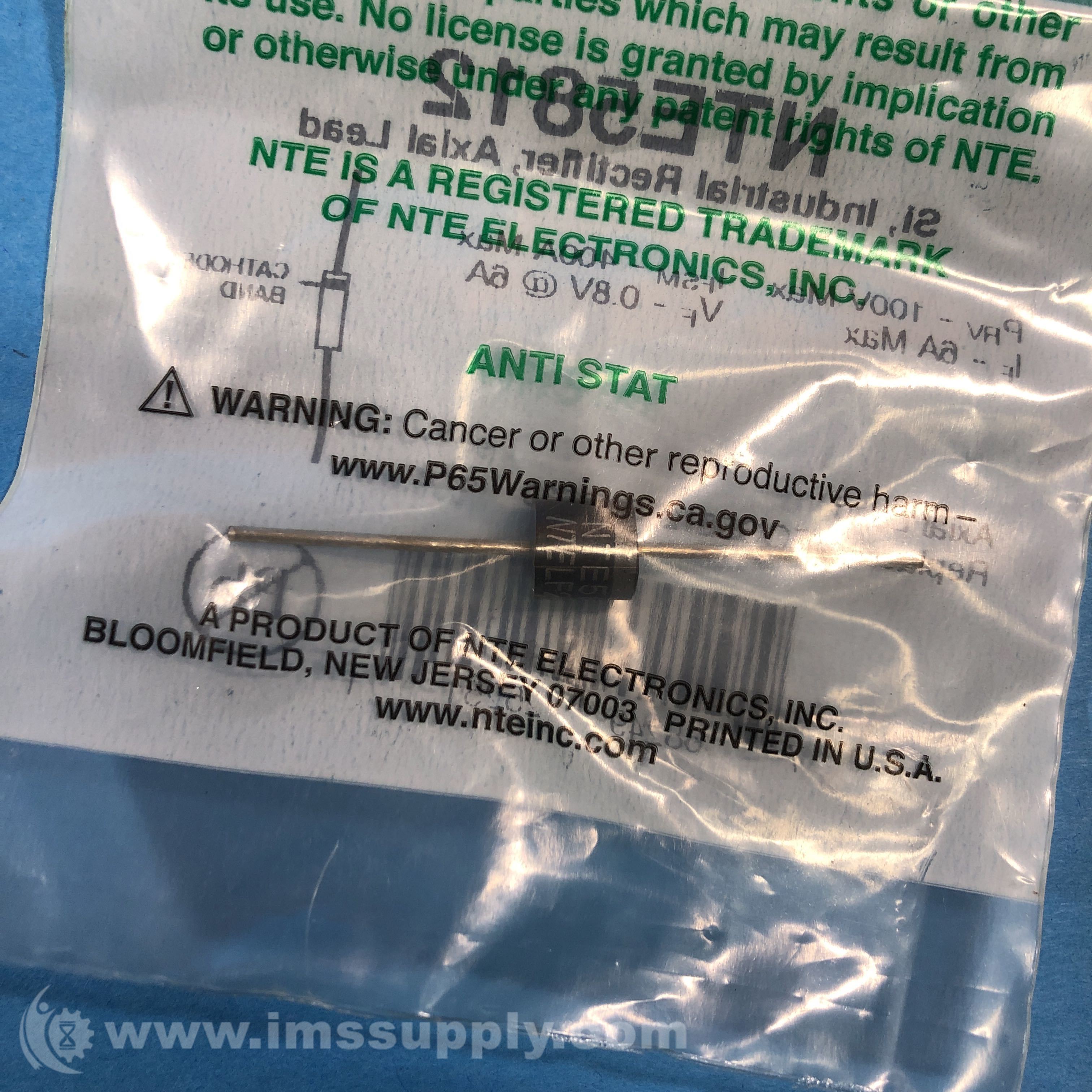 Nte NTE5812 Diode Rectifier - IMS Supply
