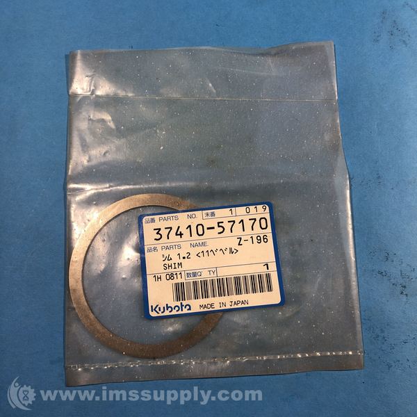 Kubota 37410-57170 Shim - IMS Supply