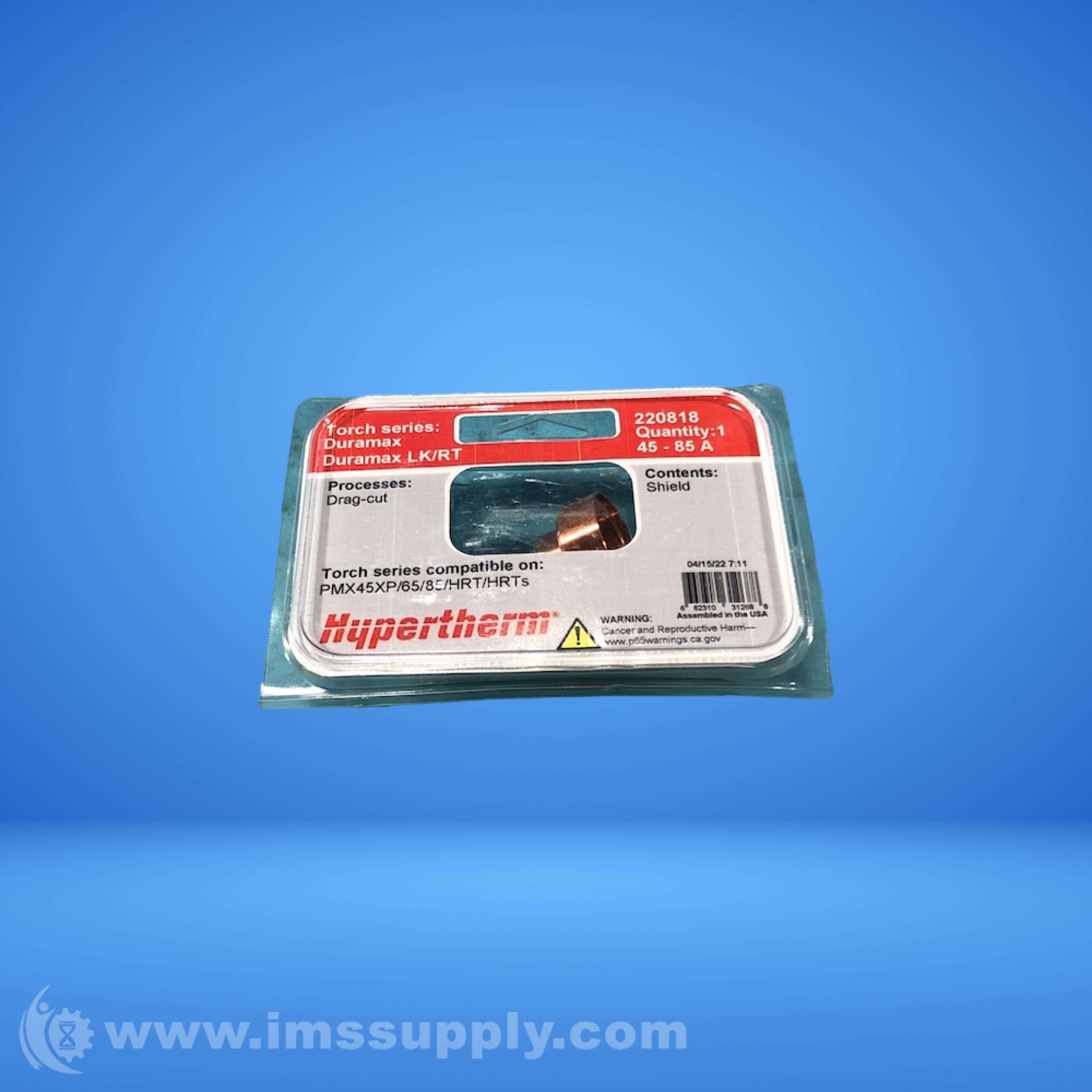 HYPERTHERM 220818 Plasma Cutter - IMS Supply