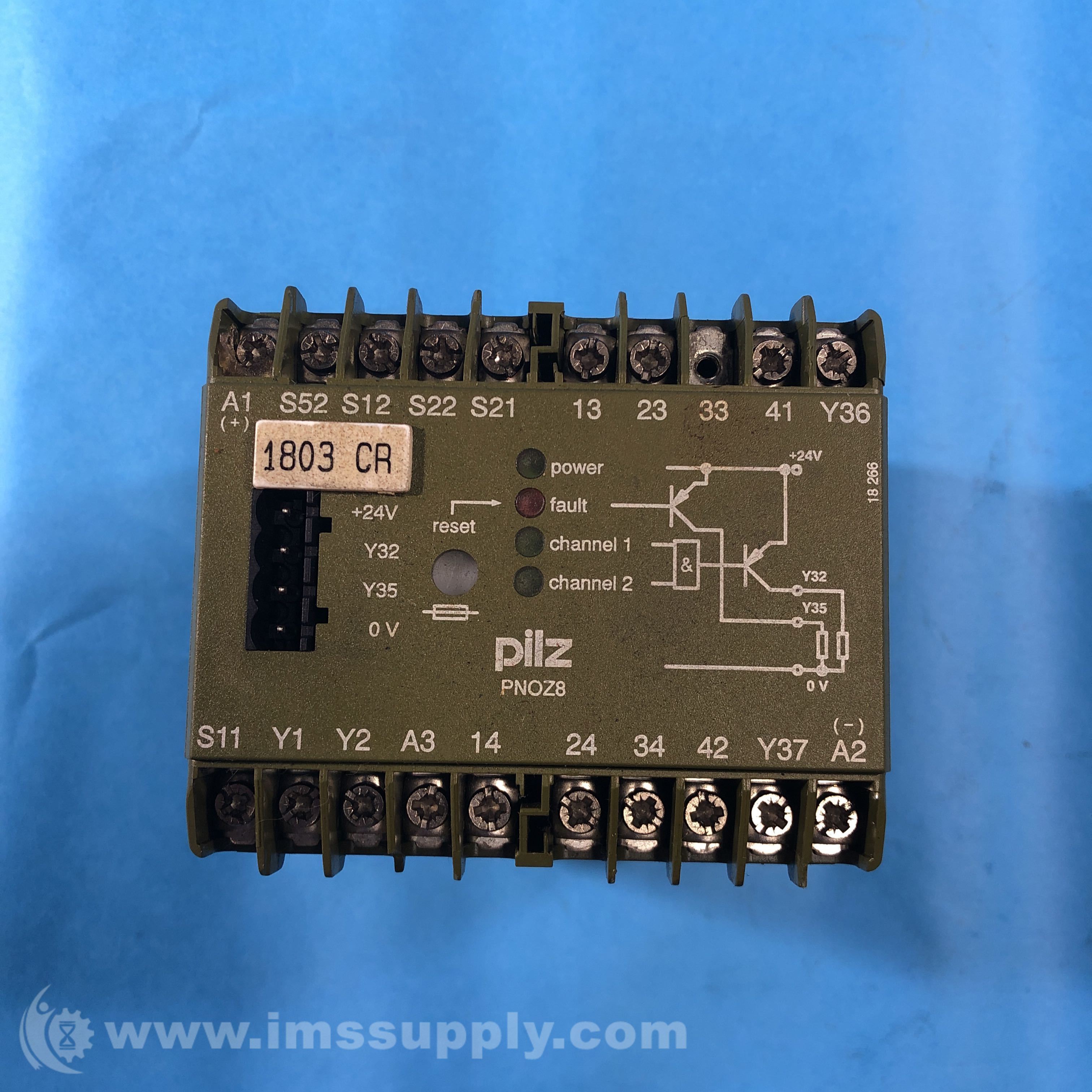 Pilz PNOZ8 24VDC Safety Relay - IMS Supply