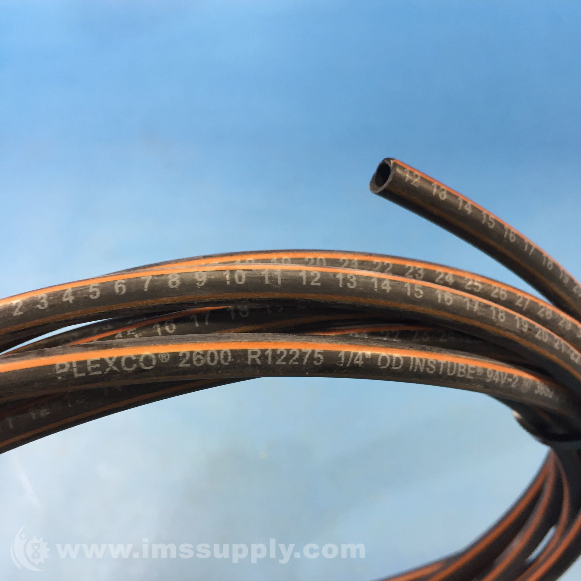 Plexco R12275 16 Feet Pneumatic Tubing, 1/4 OD Instube, 94V-2 - IMS Supply