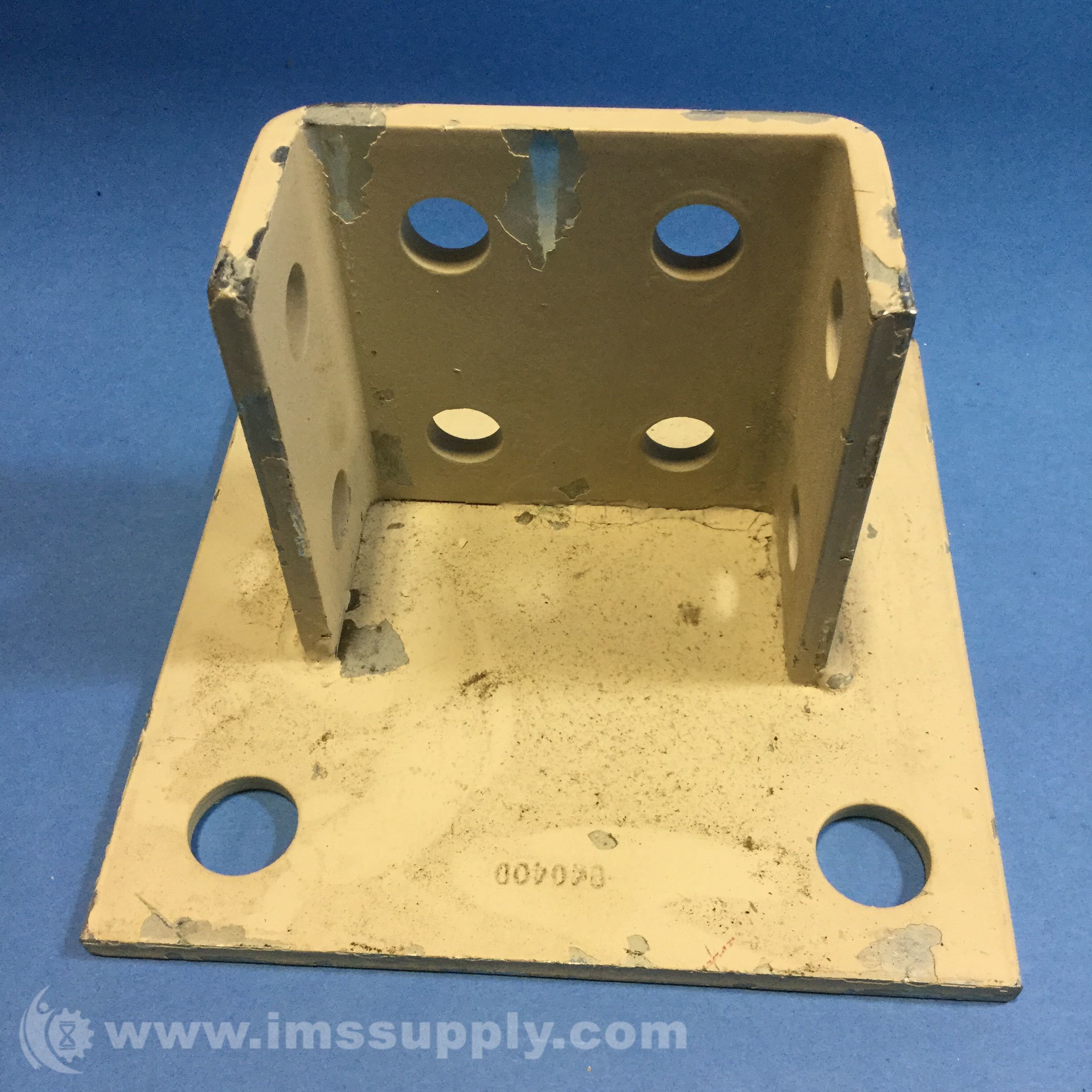 B Line B281SQ Double Post Zinc-Plated Channel Square Base - IMS Supply