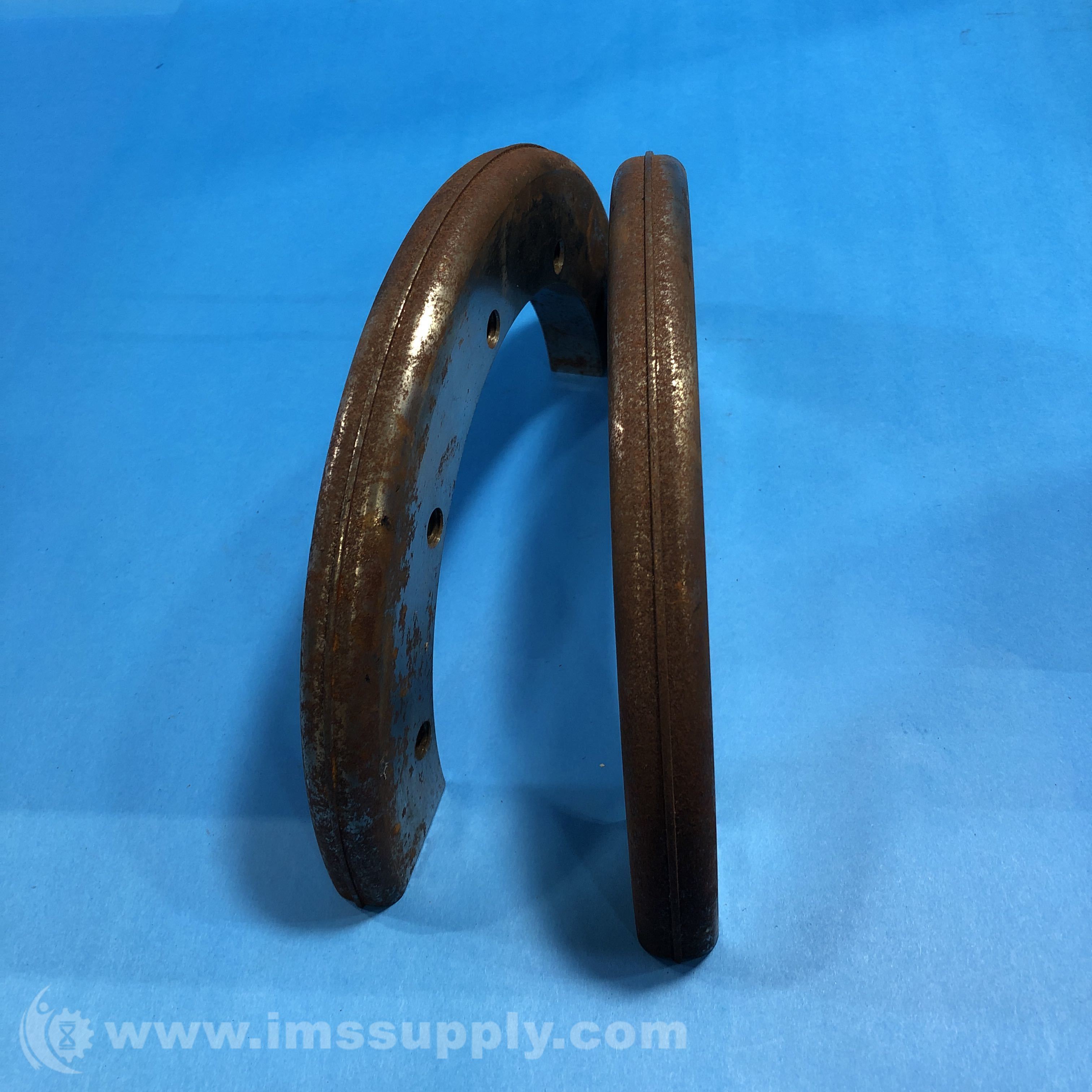 Set of 2 Split Flange Ring With Two Halves, 10 Holes - IMS Supply