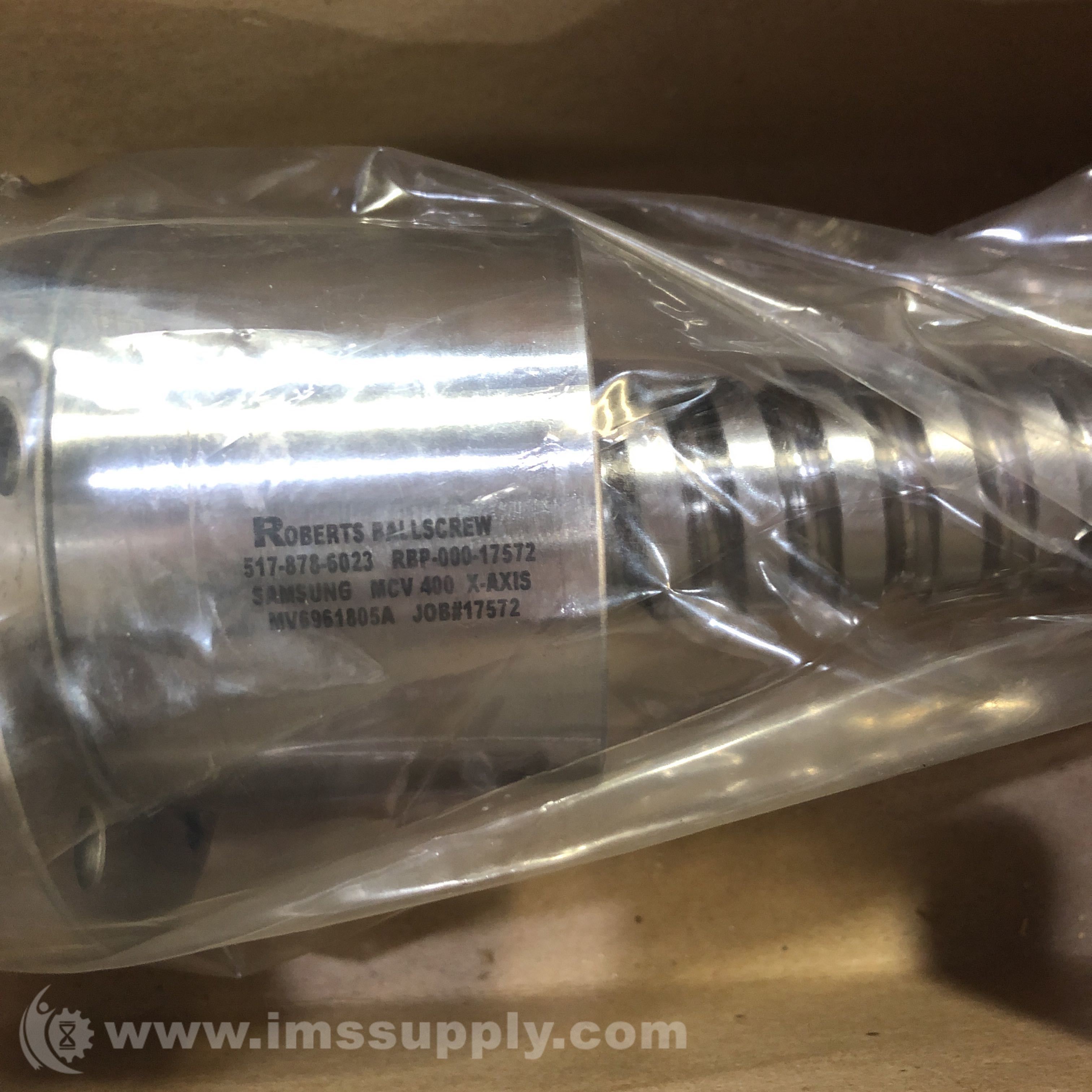 Roberts Ballscrew RBP-000-17572 MCV 400 X-Axis Ballscrew - IMS Supply