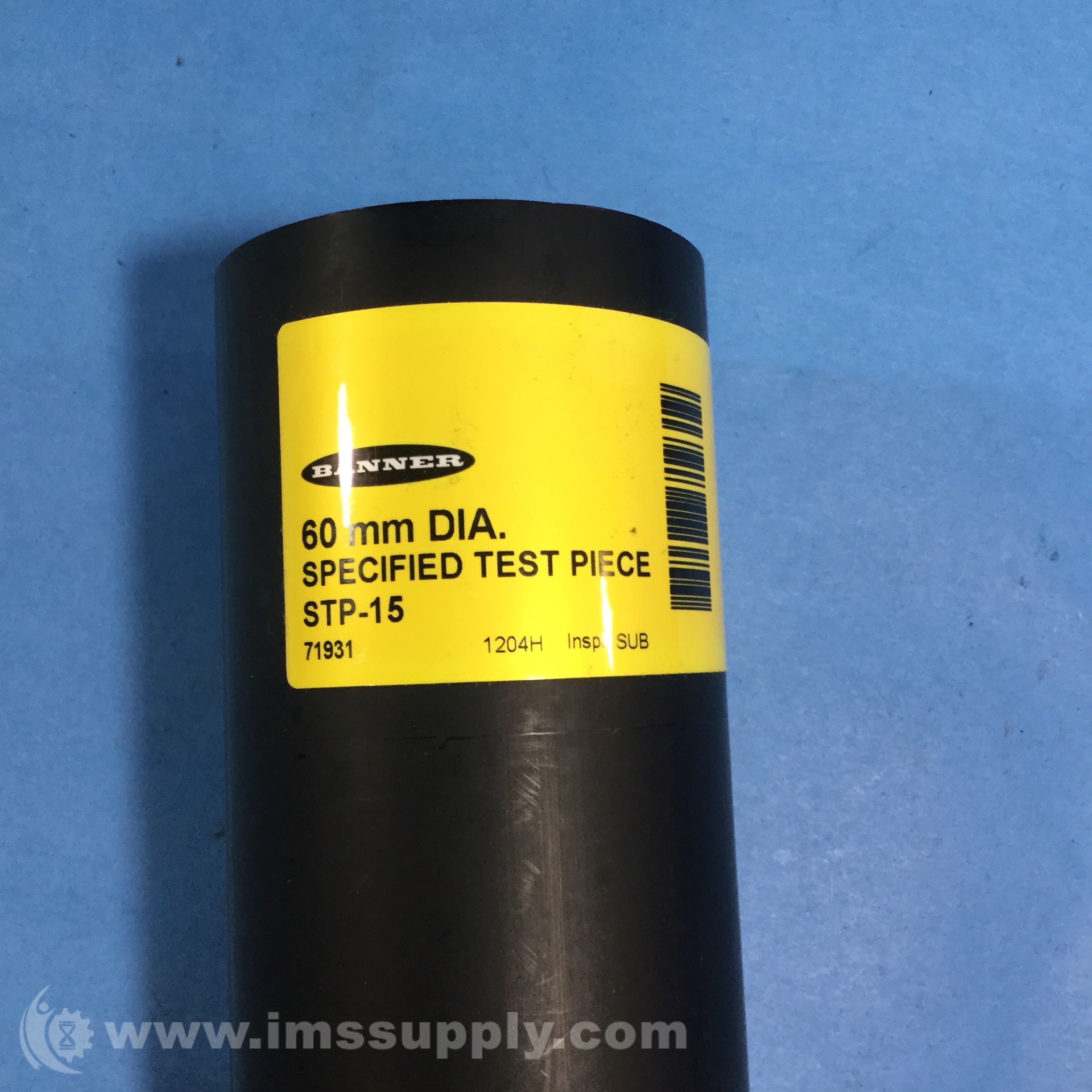 Banner STP-15 Specified Test Piece, 60 mm Diameter - IMS Supply