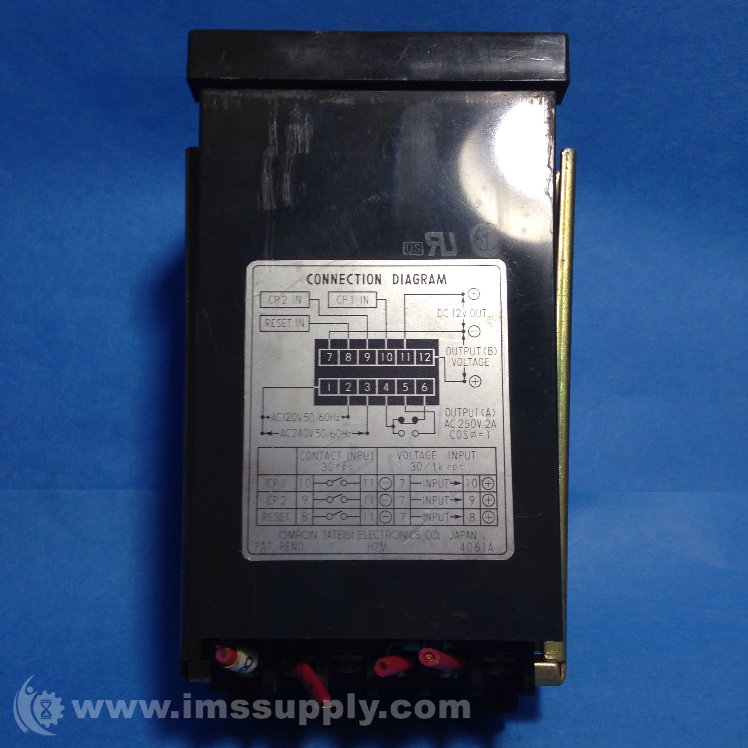 Omron H7M-4D Digital Counter - IMS Supply