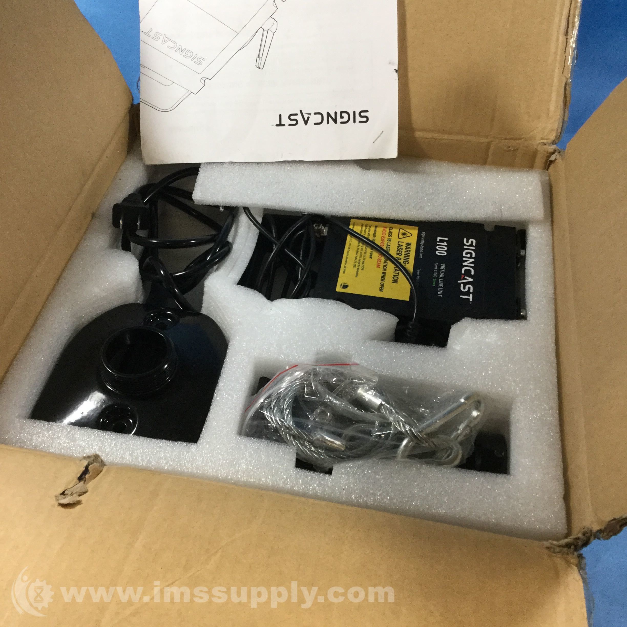 SignCast L100G Laser Light Projector, Green - IMS Supply