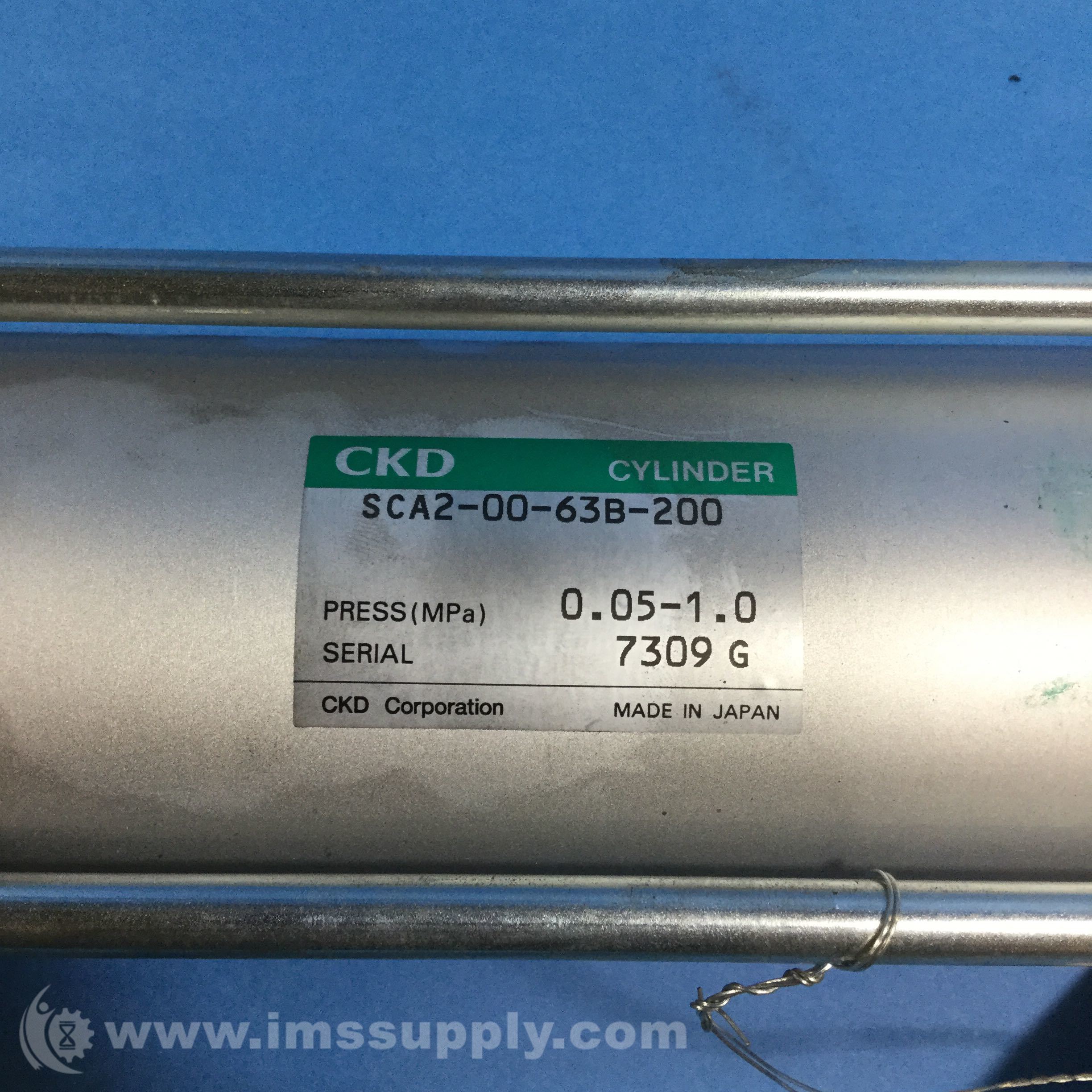 CKD SCA2-00-63B-200 Pneumatic Cylinder - IMS Supply
