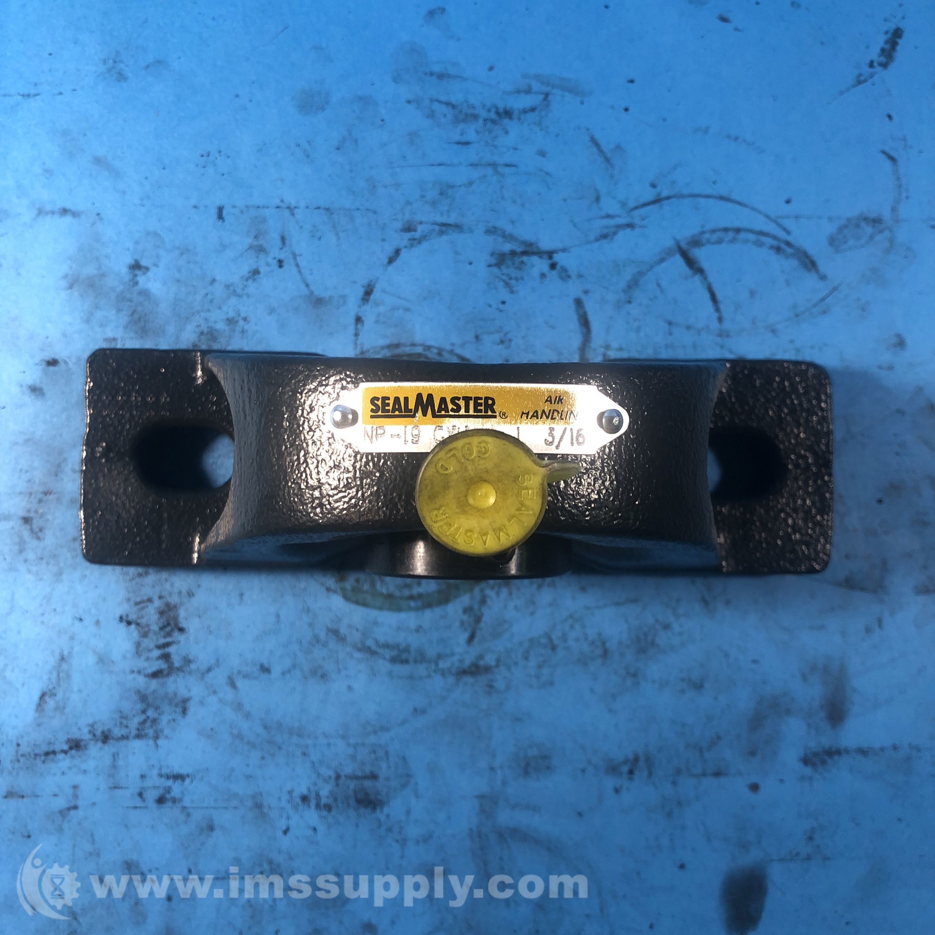 Sealmaster NP-19 CXU Pillow Block Ball Bearing Unit - IMS Supply